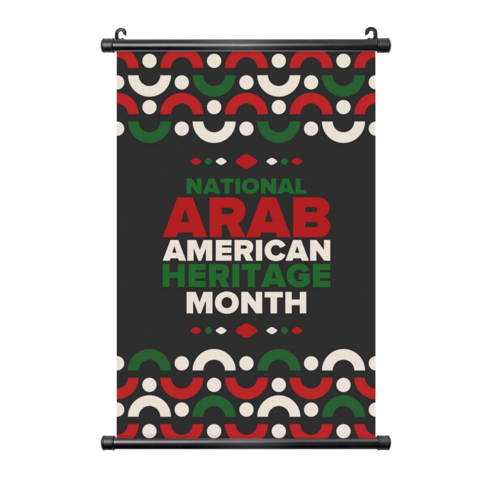 National Arab American Heritage Month Poster Wall Art Banner Backdrop ...