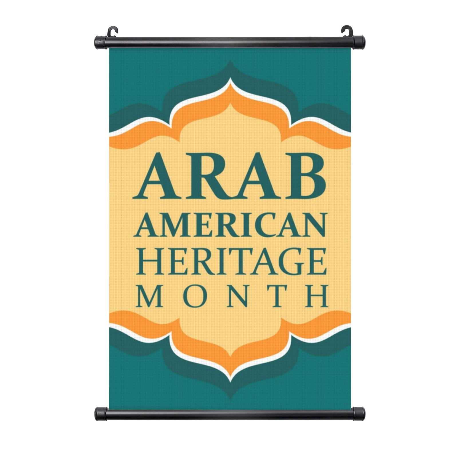 National Arab American Heritage Month Poster Wall Art Banner Backdrop ...