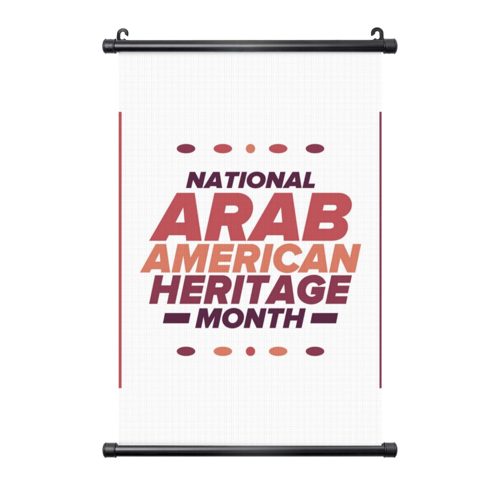 National Arab American Heritage Month Poster Wall Art Banner Backdrop ...