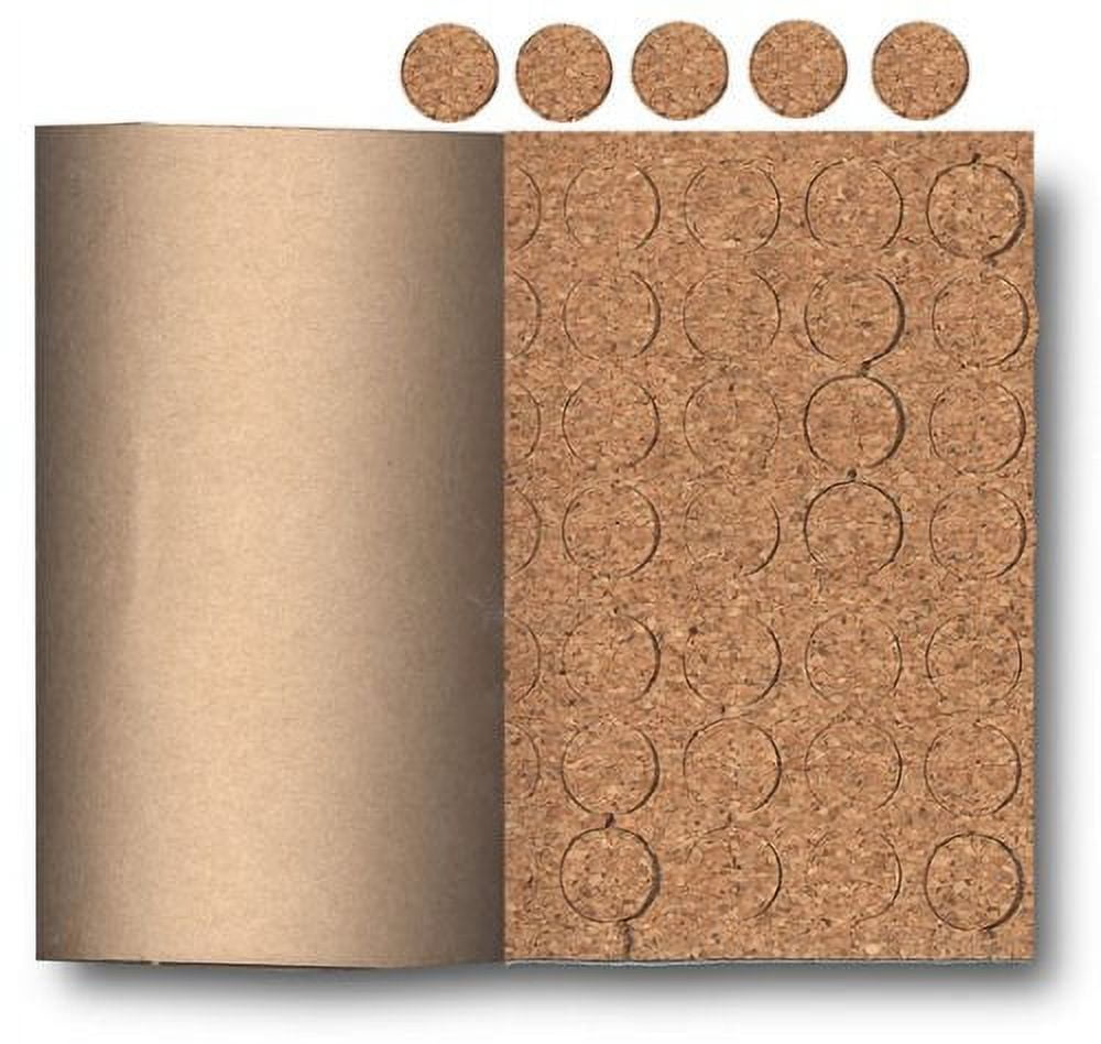 National Artcraft® 1/2" Cork Pads with Adhesive Back - Protects ...