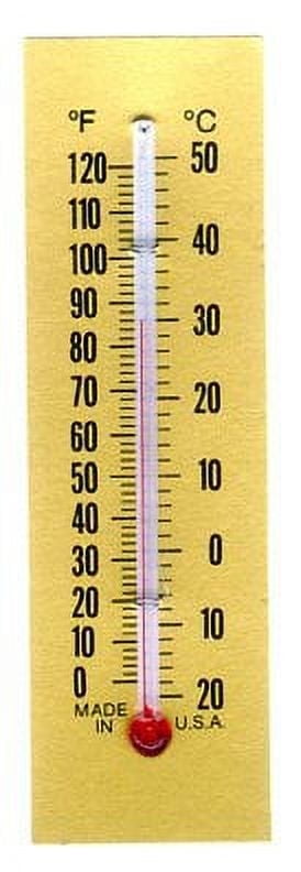 National Artcraft 4" Glass Thermometer Tube on 5" Printed Card ...