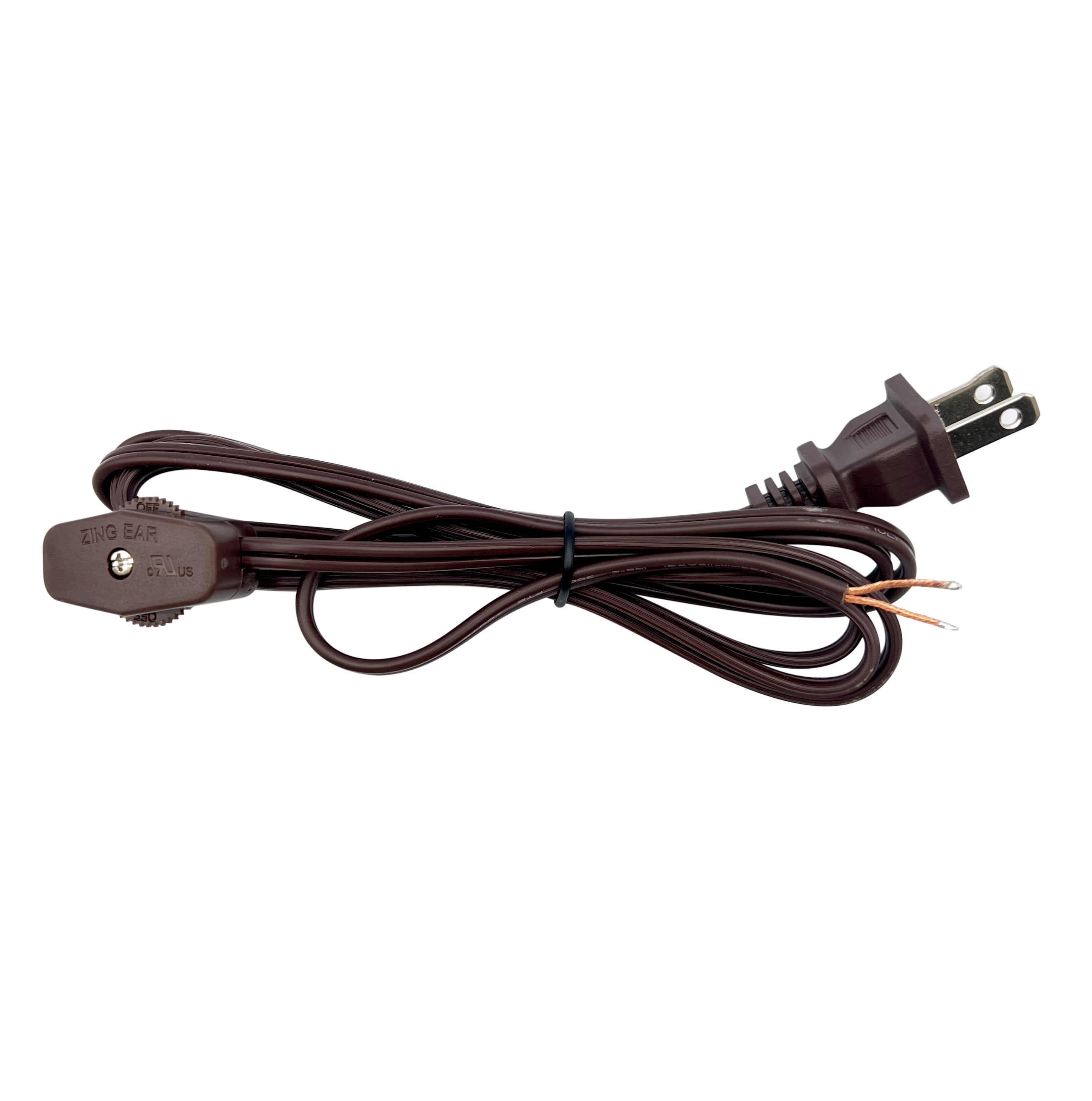 National Artcraft® 6' Brown Replacement Cord with On/Off Switch and ...