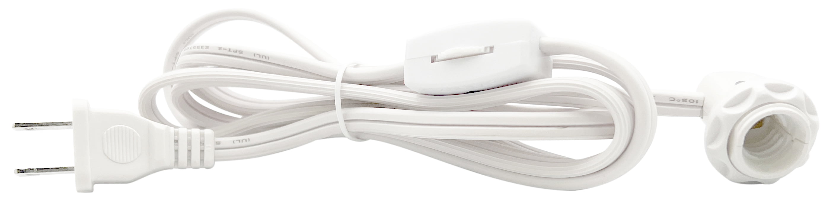 National Artcraft® 6' Lamp Cord Set with Candelabra Socket, Screw-On ...