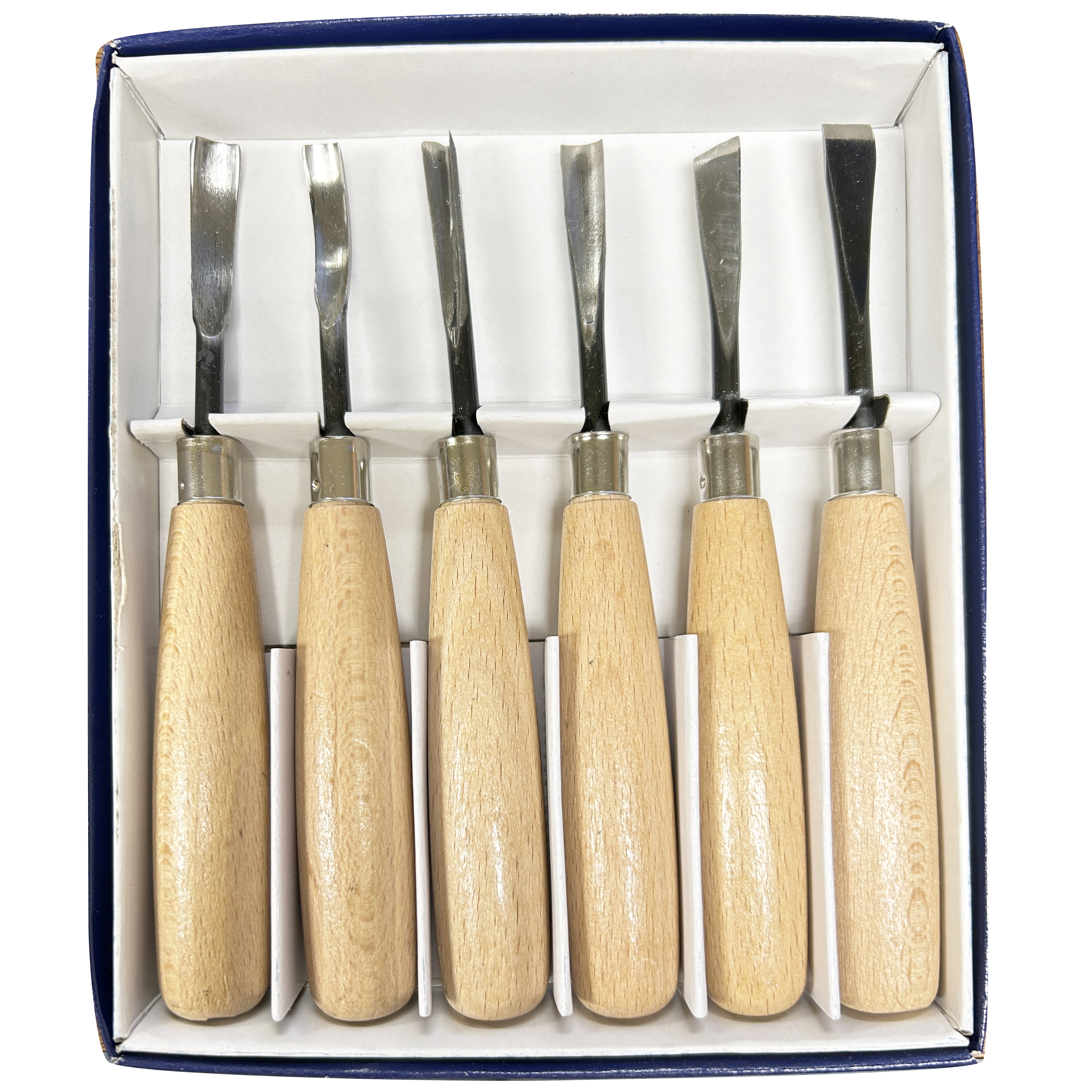 National Artcraft 6-Piece Beginner Wood Carvers Tool Set - Walmart.com
