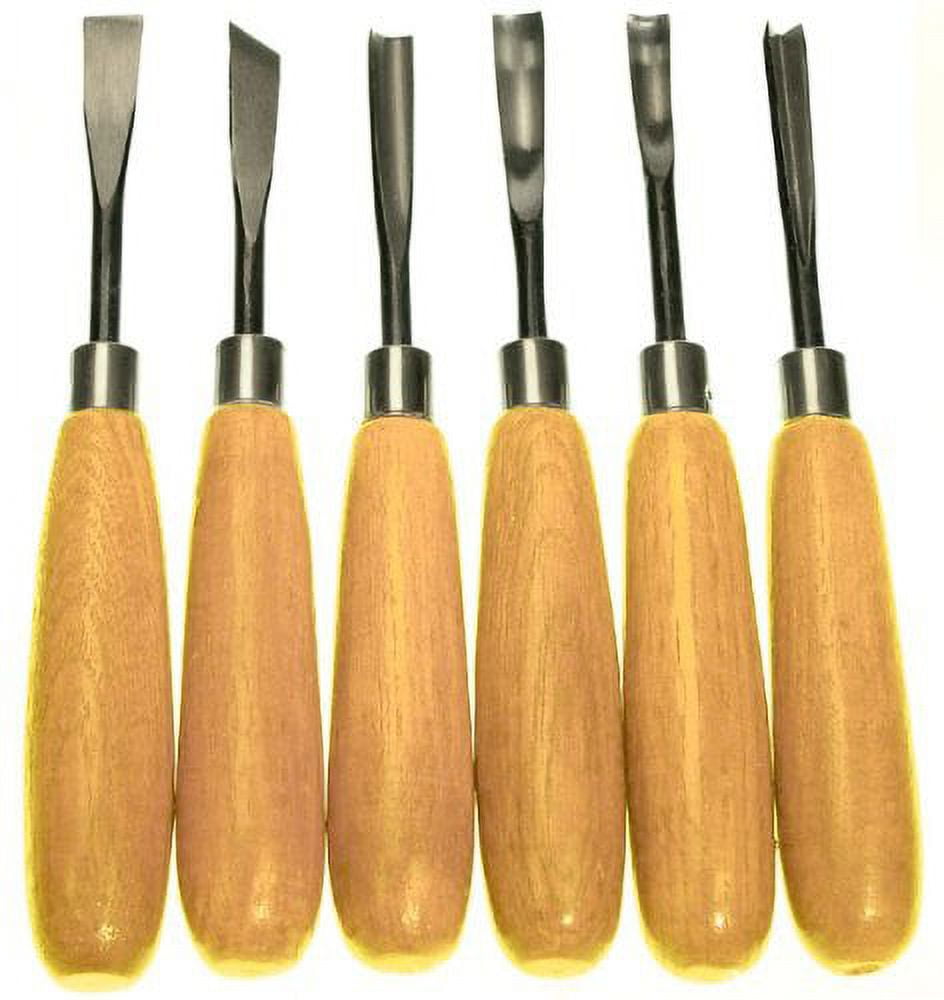 National Artcraft 6-Piece Basic Wood Carvers Tool Set - Walmart.com