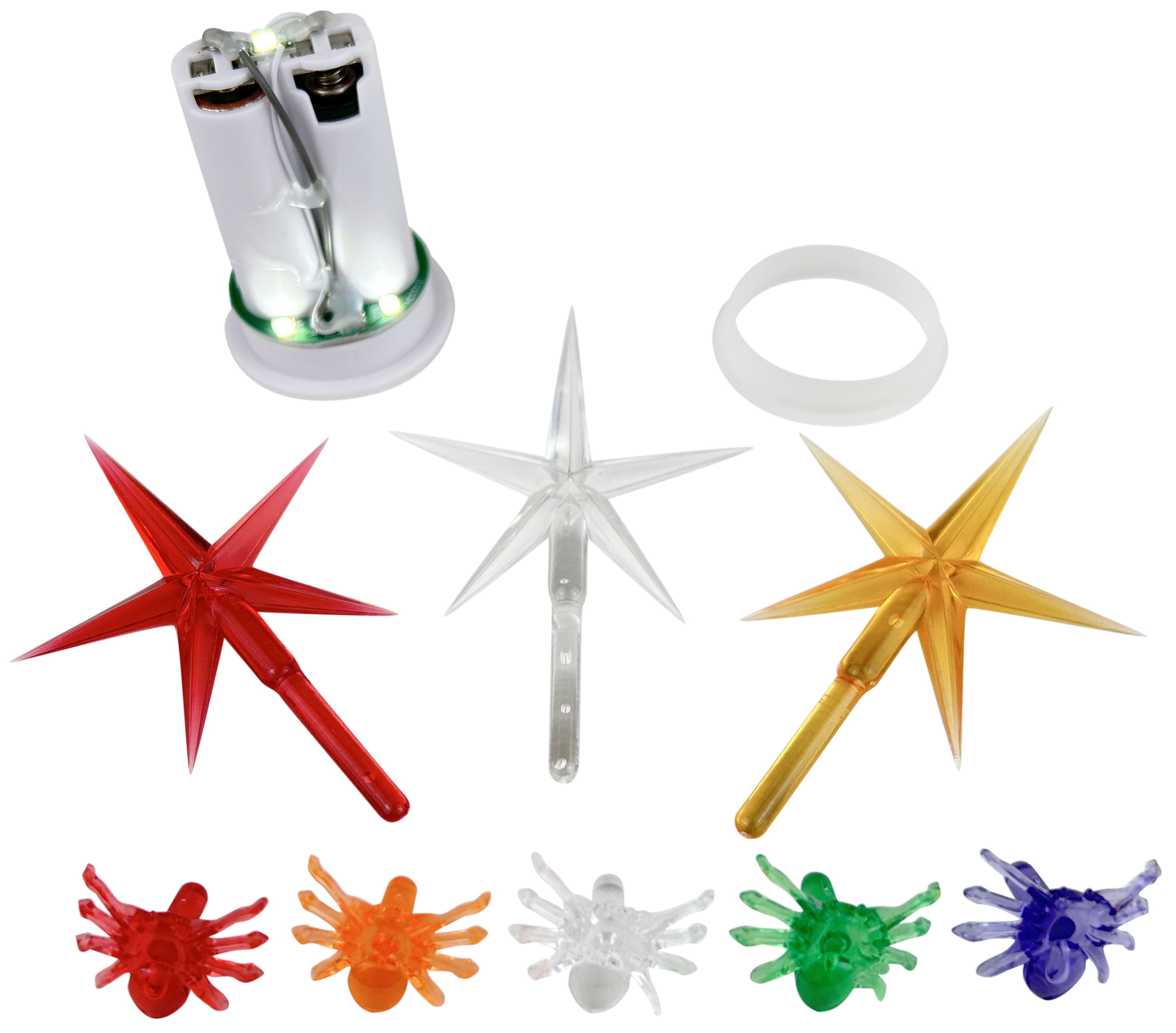 National Artcraft® Ceramic Halloween Tree Light Kit - Includes 40 ...