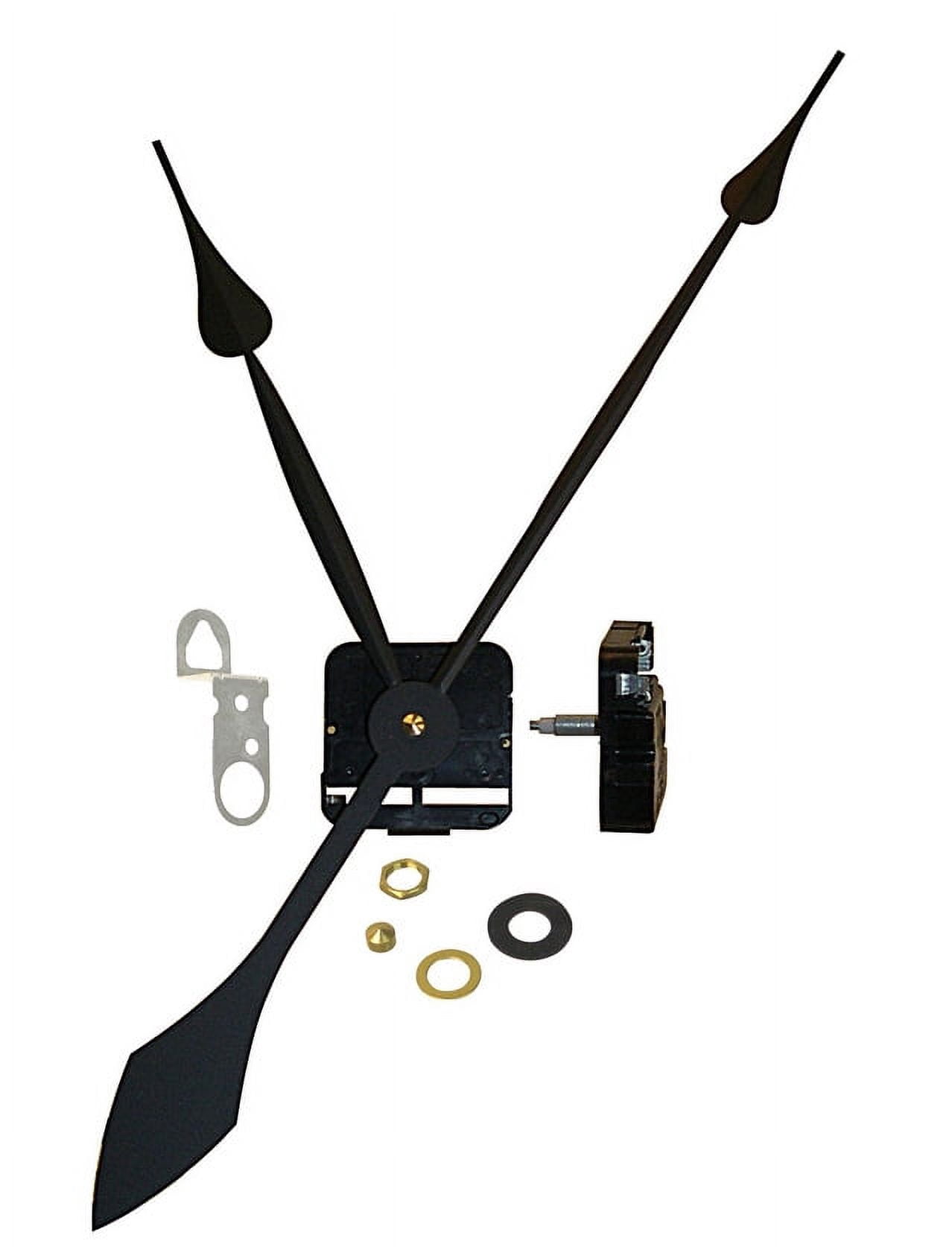 National Artcraft Clock Movement Kit with Long Hands and 11/16"L Shaft ...