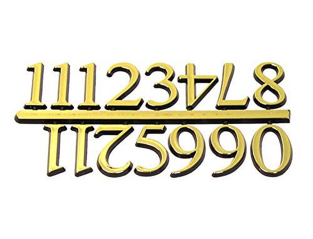 National Artcraft Clock Numerals are 1 Inch High and Self Stick ...