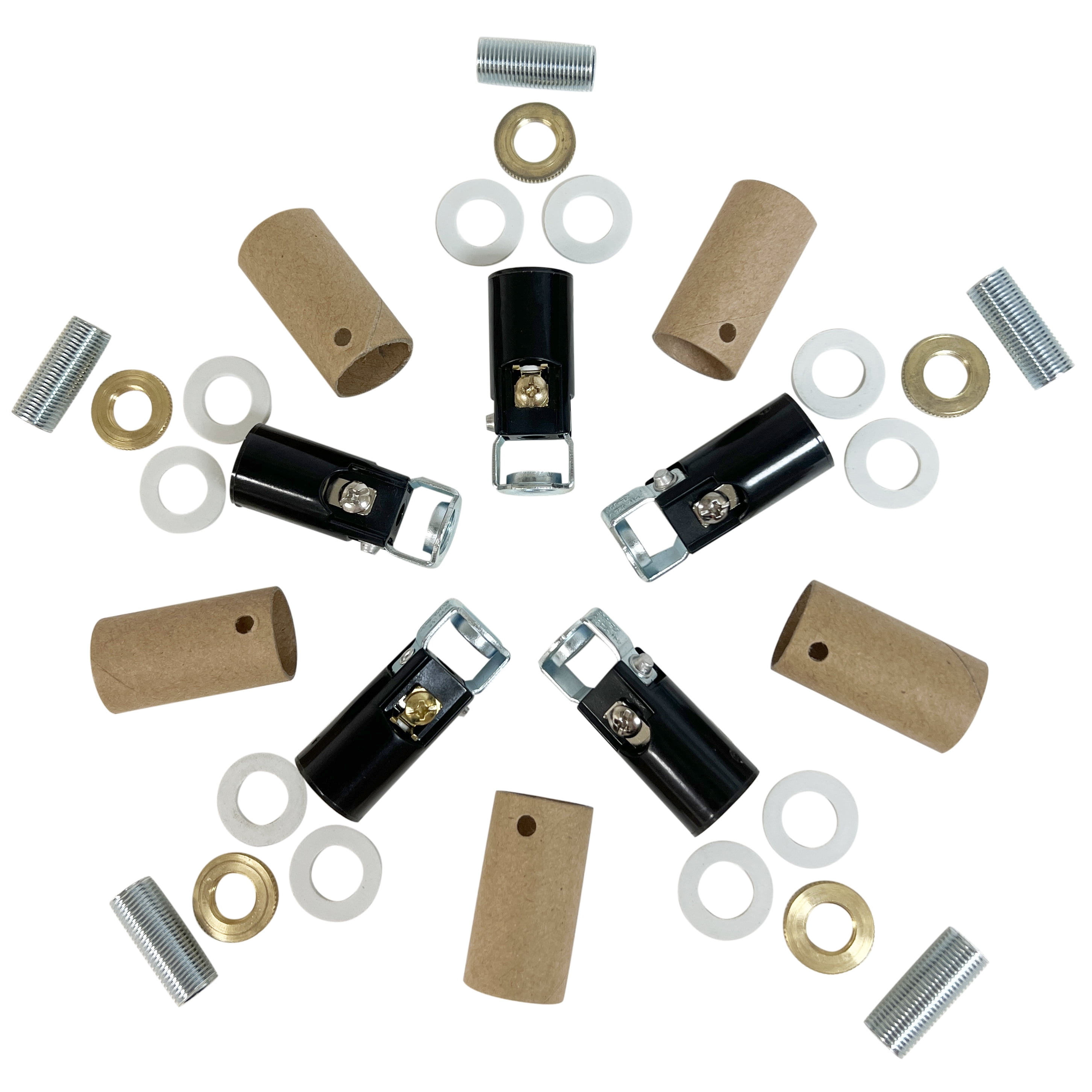 National Artcraft Compact Threaded Candelabra Socket with Mounting ...