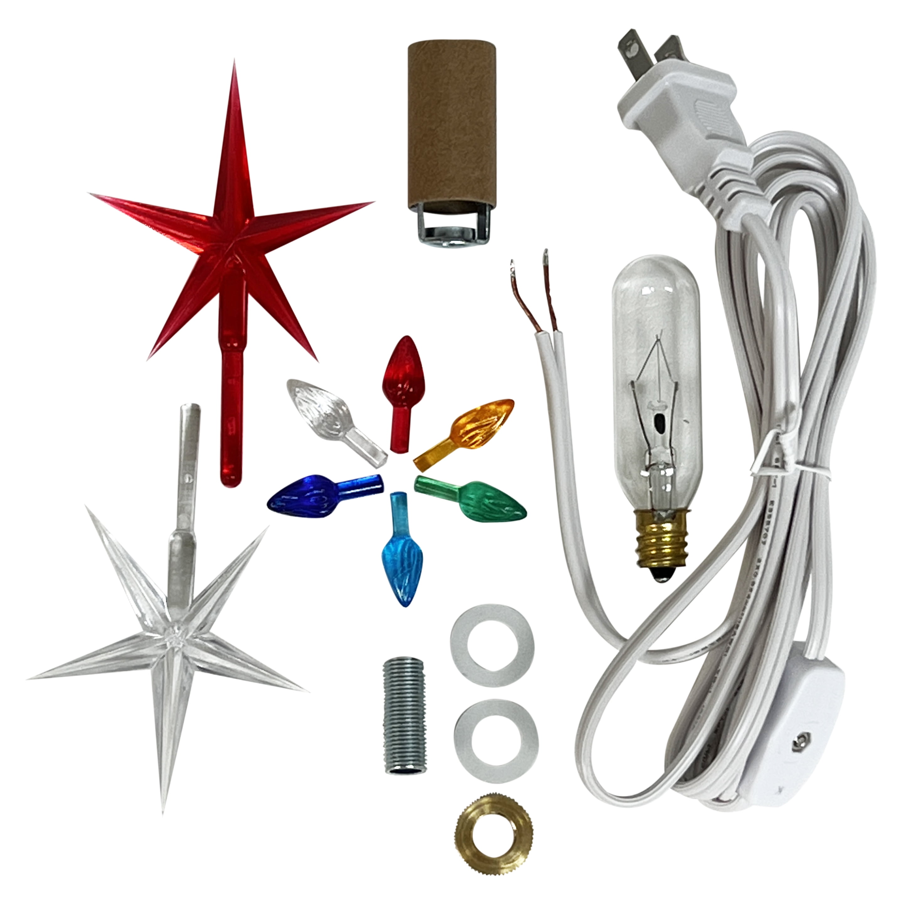 National Artcraft Ceramic Christmas Tree Lighting Kit with Small Twist ...
