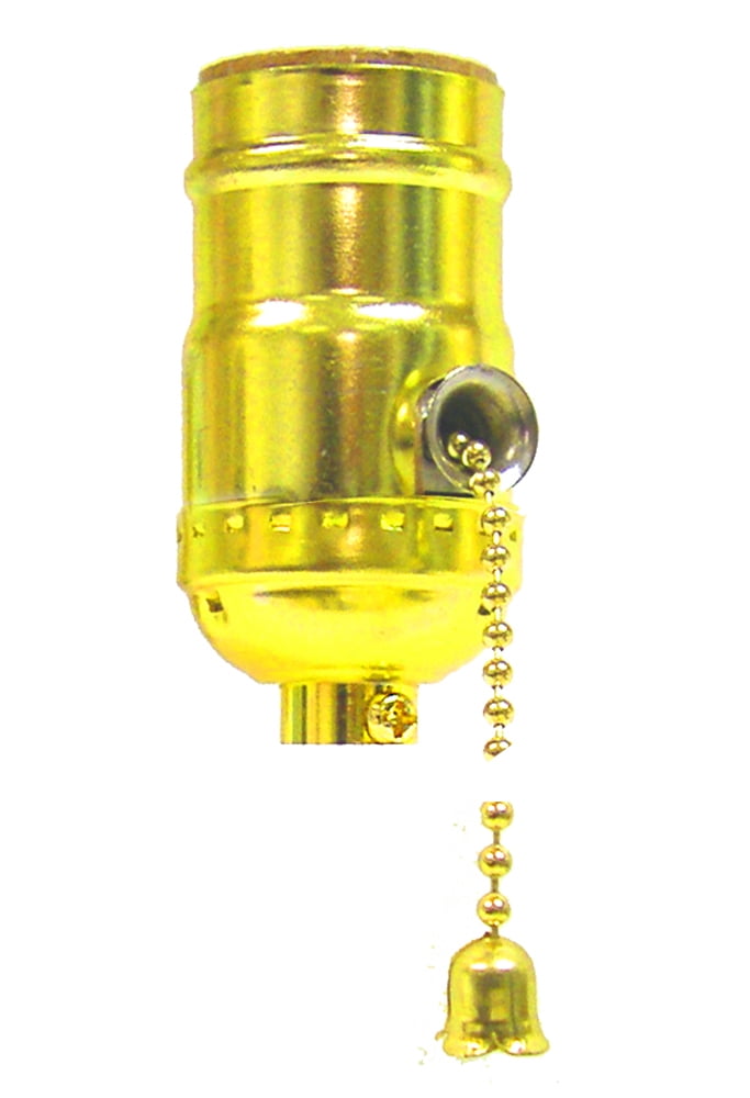 National Artcraft E26 Edison Pull Chain Lamp Socket (Pkg/2) - Walmart.com