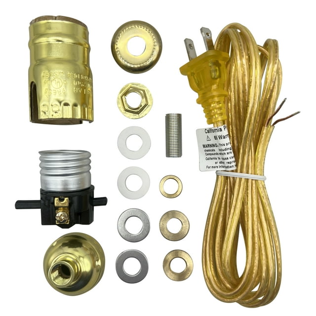 National Artcraft® Easy Lamp-Making Kit with Cord and Standard E26 ...