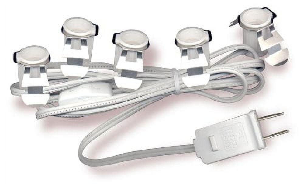 National Artcraft® 5 Clip-In Style Candelabra Socket Electrical Cord ...