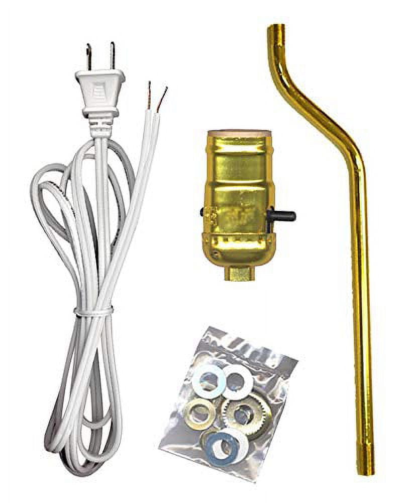 National Artcraft Lamp Making Kit Includes Socket, Cord, Hardware and ...