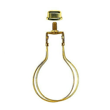 Lamp Shade Bulb Clip Adapter Clip Bulb Onto Shade with Attaching Finial ...