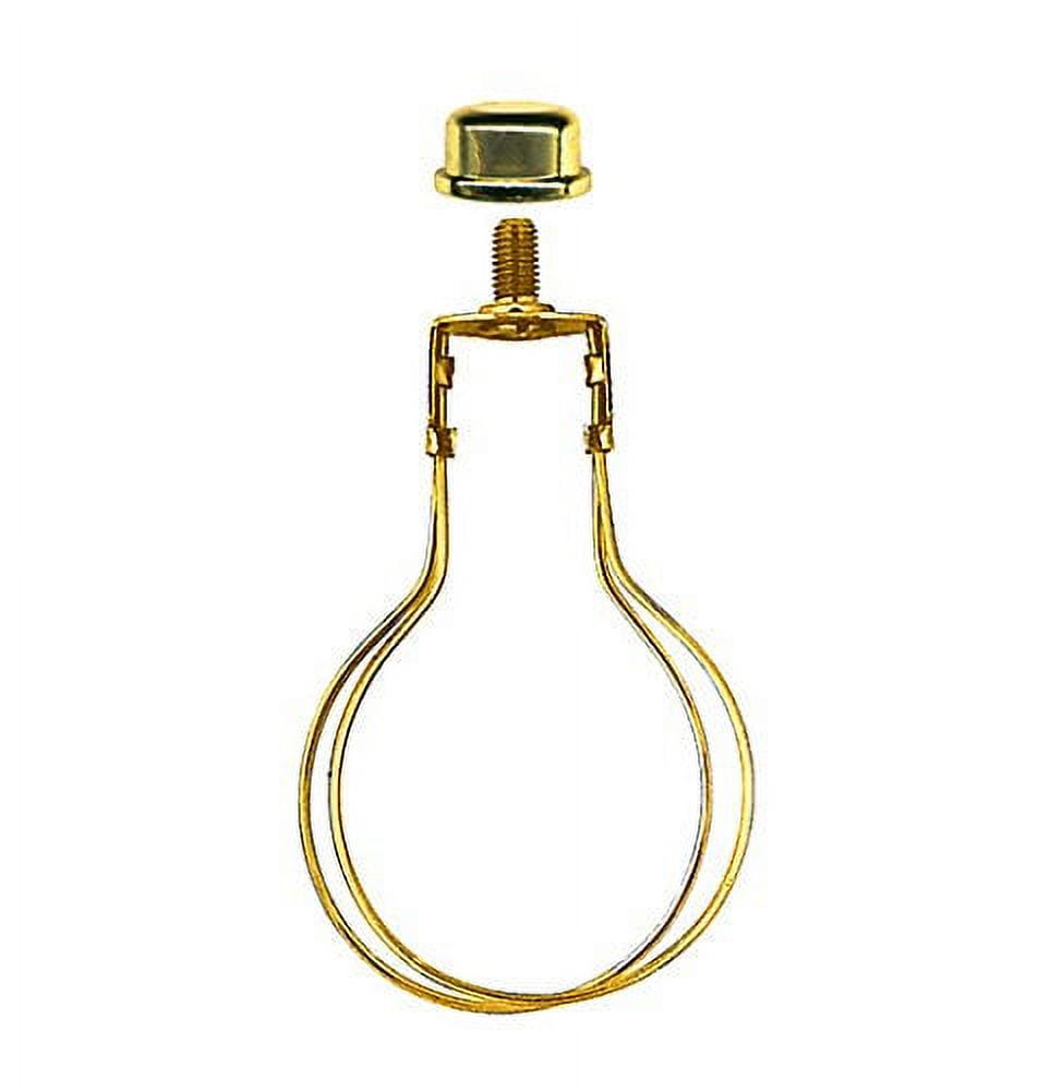 National Artcraft® Lamp Shade Adapter and Finial - Clips to Standard ...