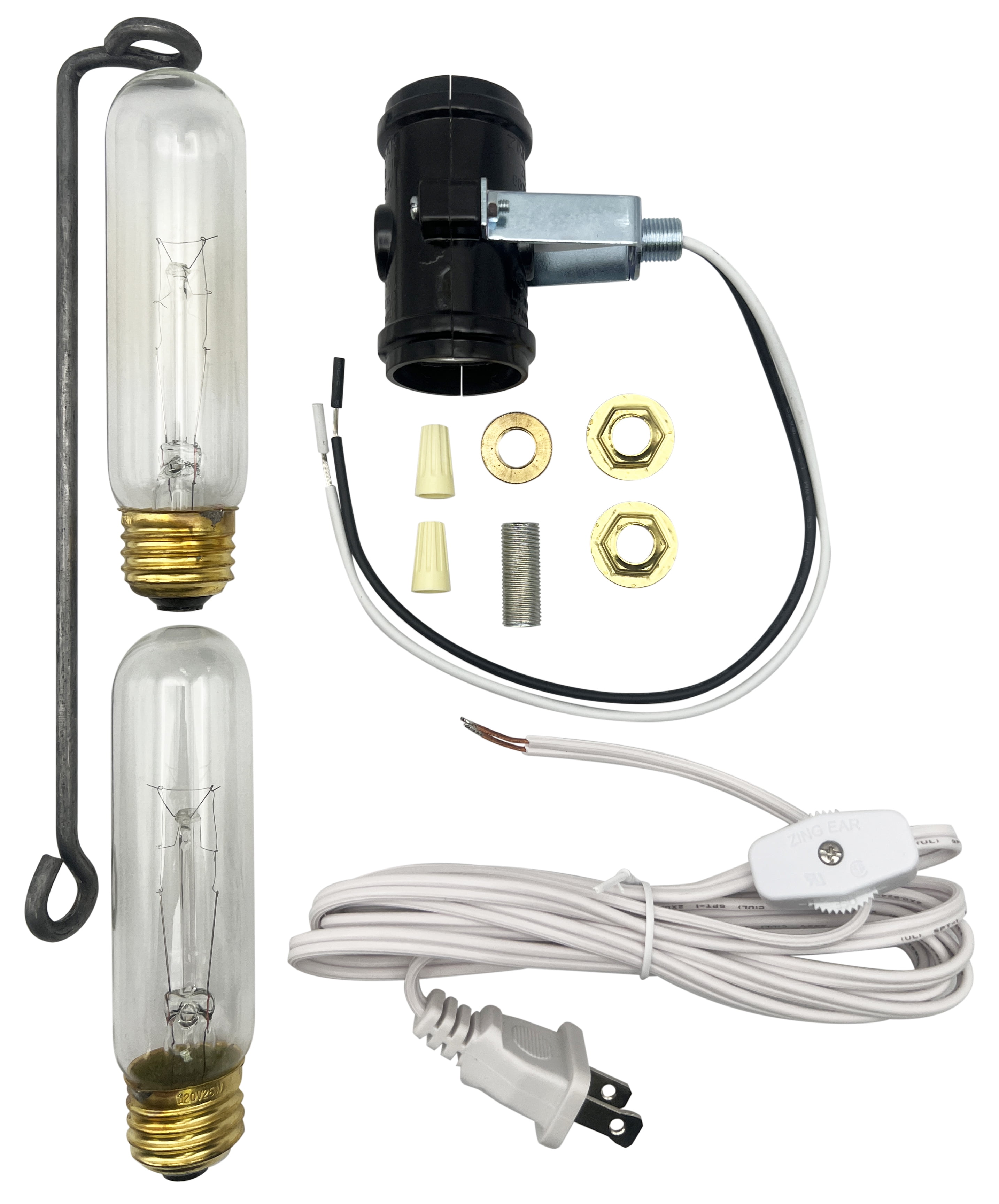 National Artcraft Lighting Kit for Tall Objects - Double Socket and Two ...