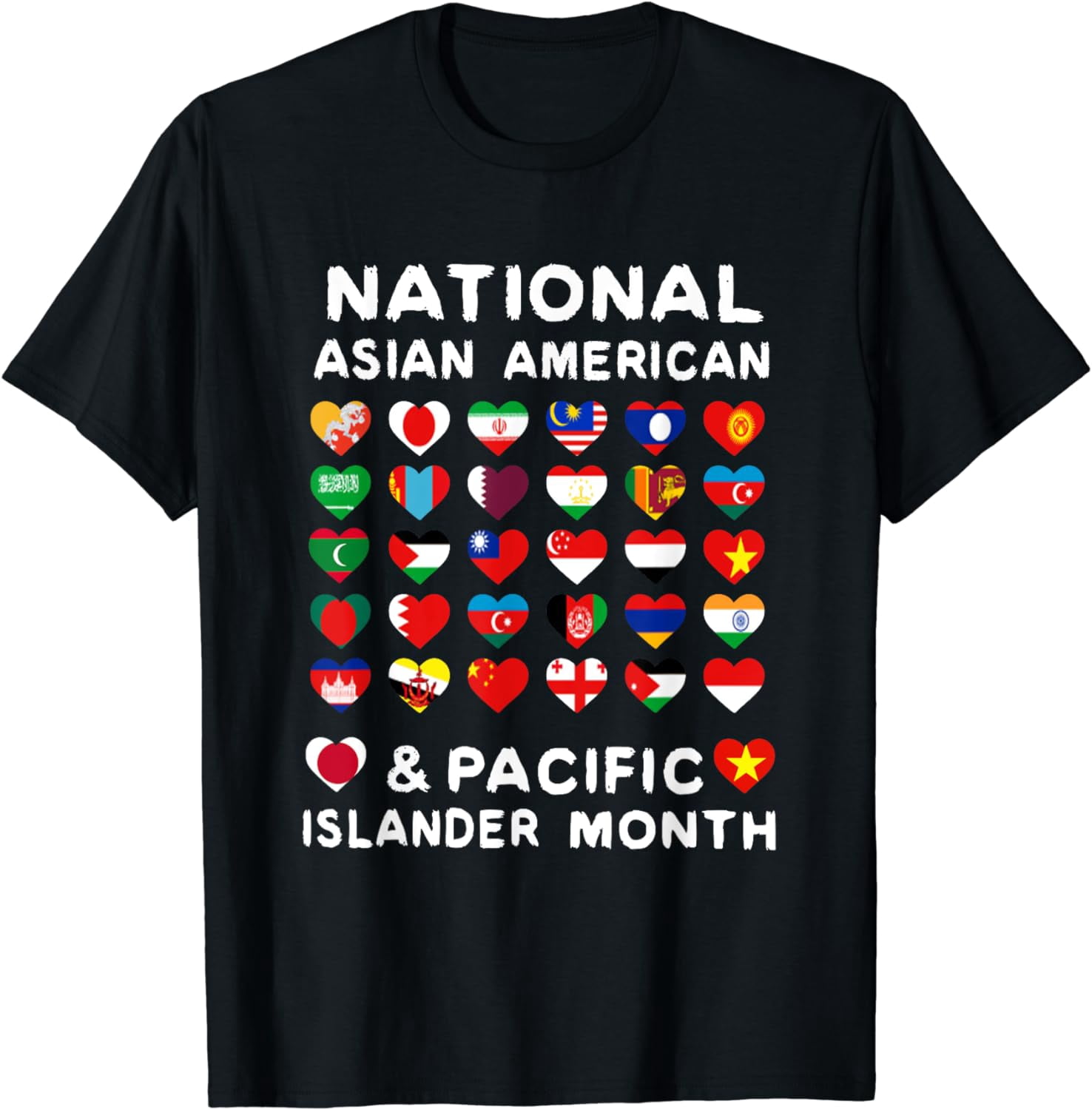 National Asian American and Pacific Islander Heritage Month Cotton T ...