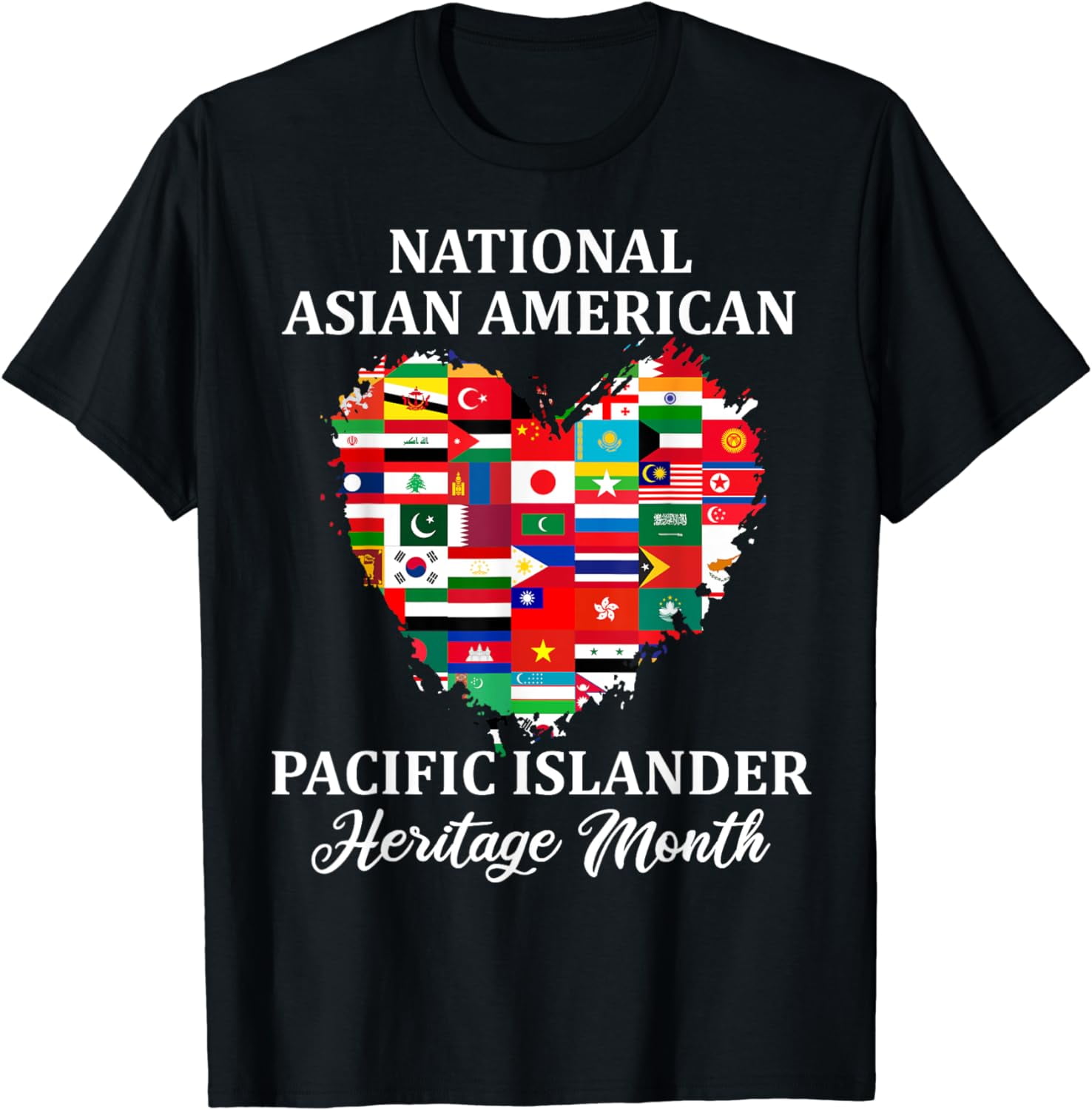 National Asian American and Pacific Islander Heritage Month T-Shirt-S ...