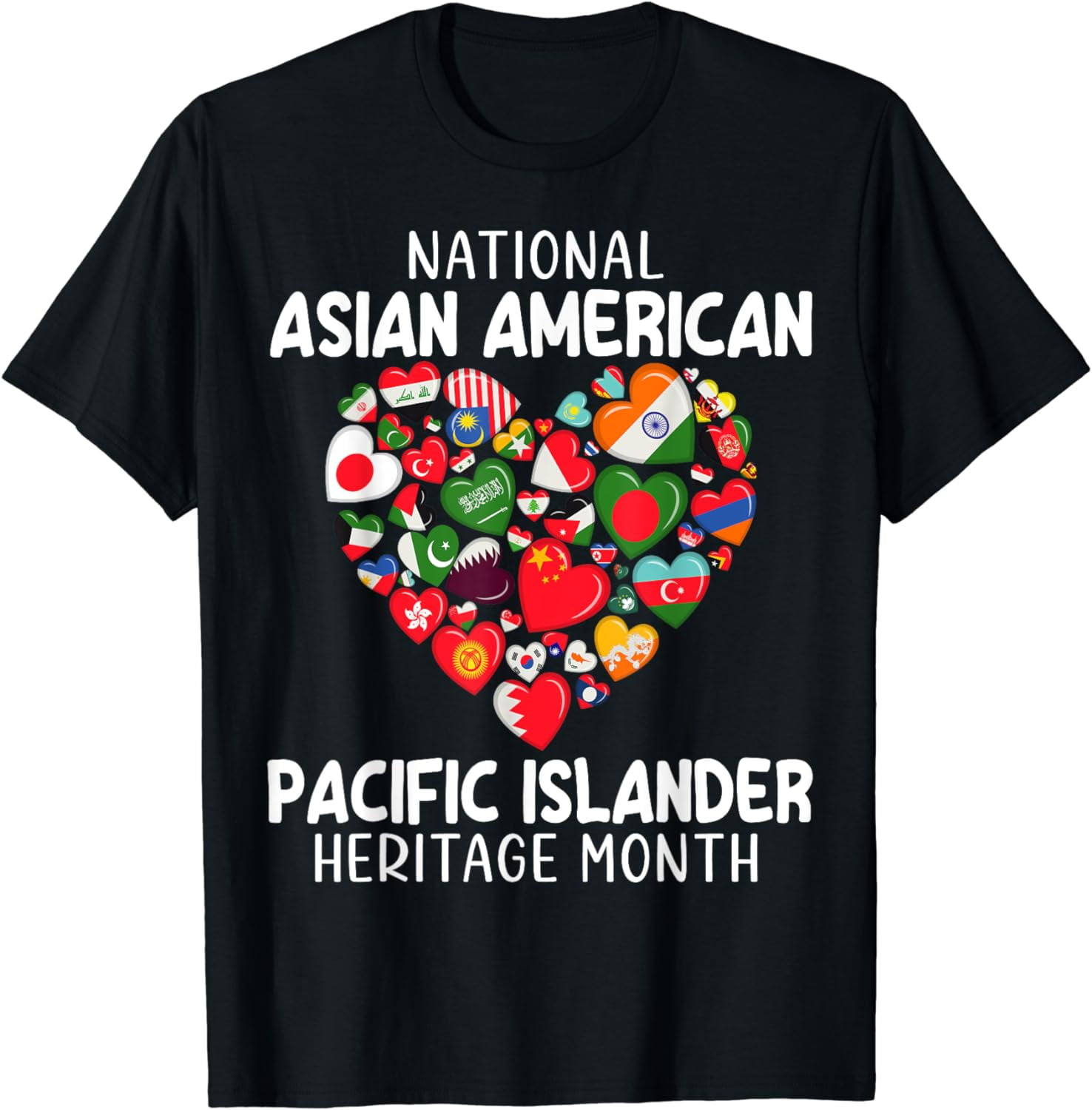 National Asian American and Pacific Islander Heritage Month T-Shirt ...