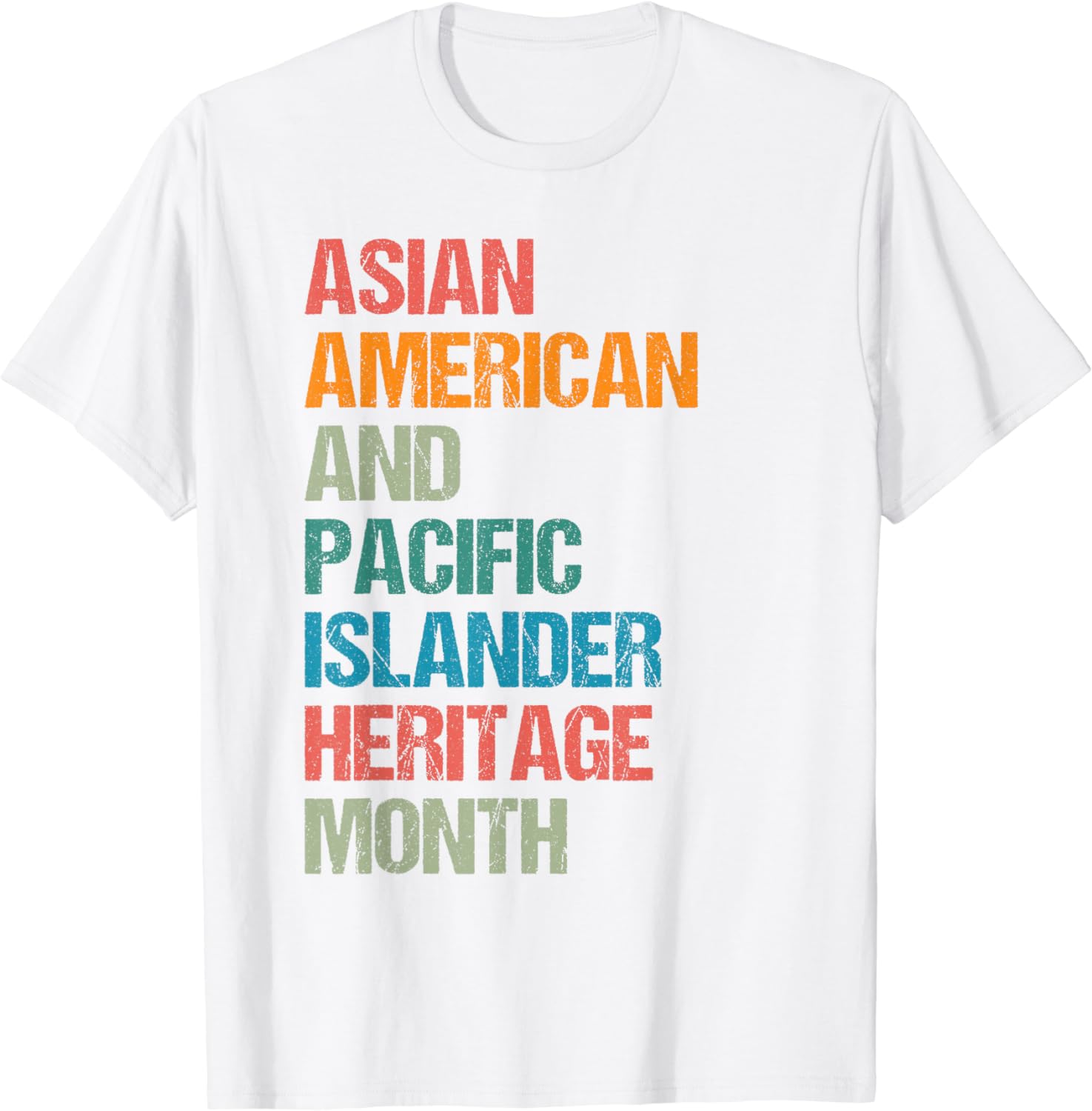 National Asian American and Pacific Islander Heritage Month T-Shirt ...