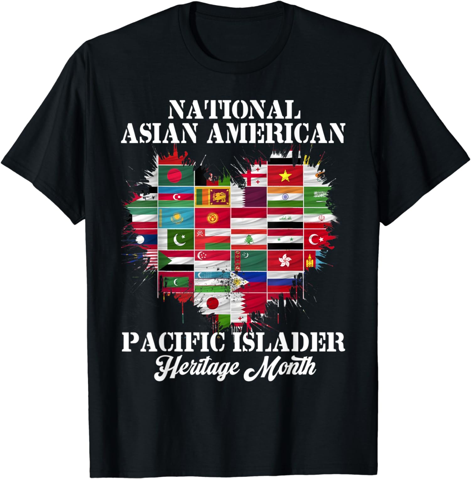 National Asian American and Pacific Islander Heritage Month T-Shirt ...