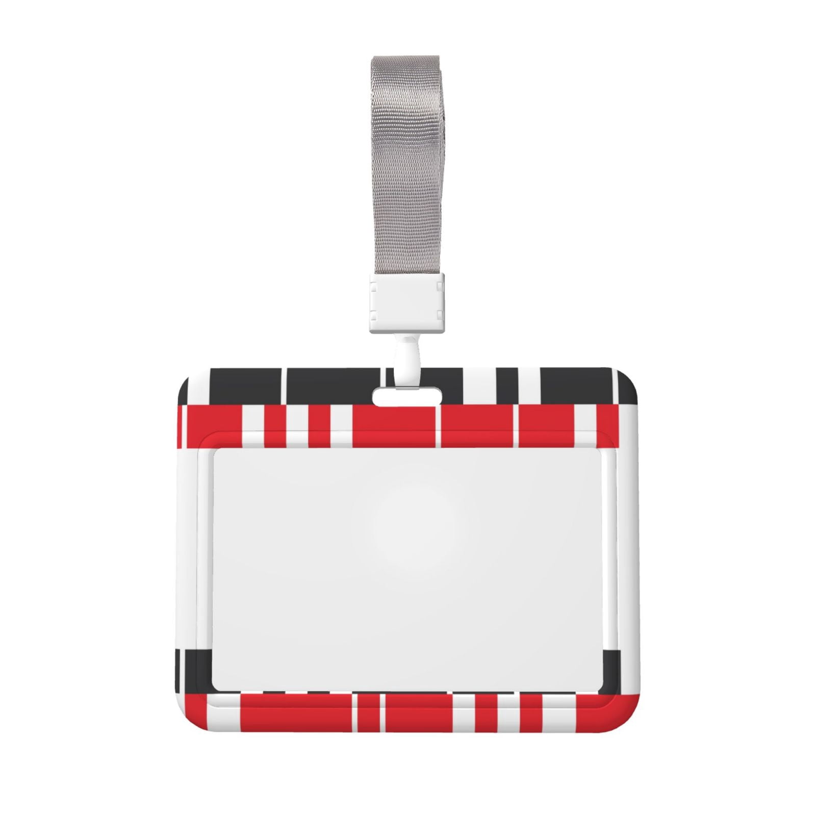 National Blood Donor Month Badge Holder with Lanyard Horizontal ID Card ...