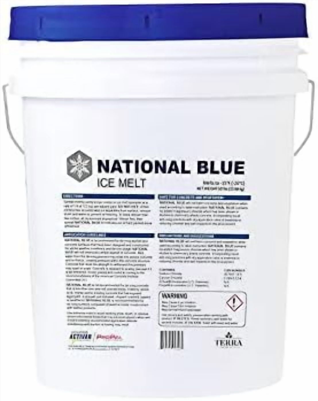 Snow Salt Ice Melt 50lb Bucket - Fast Acting Ice Melter - Pet, Plant ...