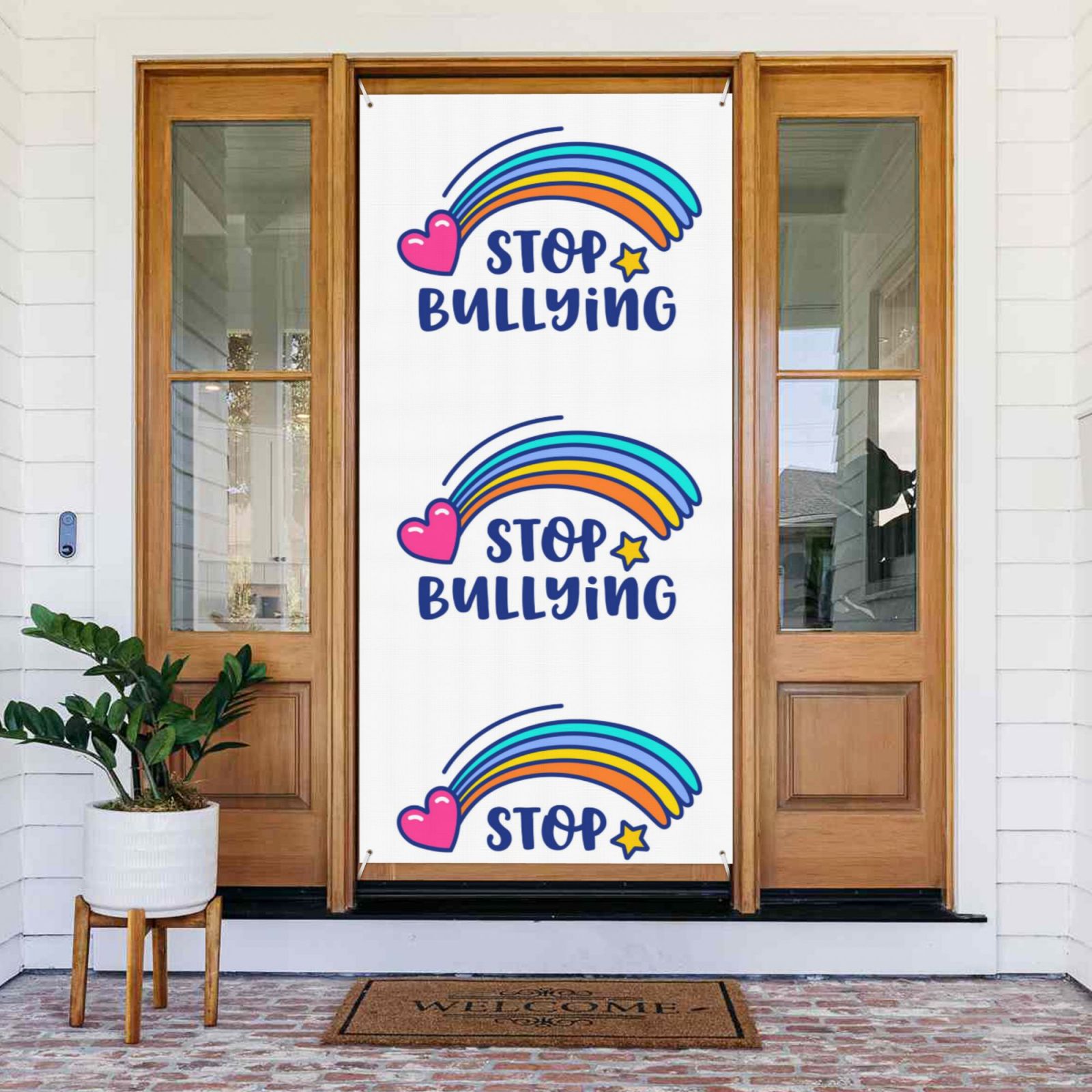 National Bullying Prevention Month 2023 Door Cover Decoration Backdrop ...