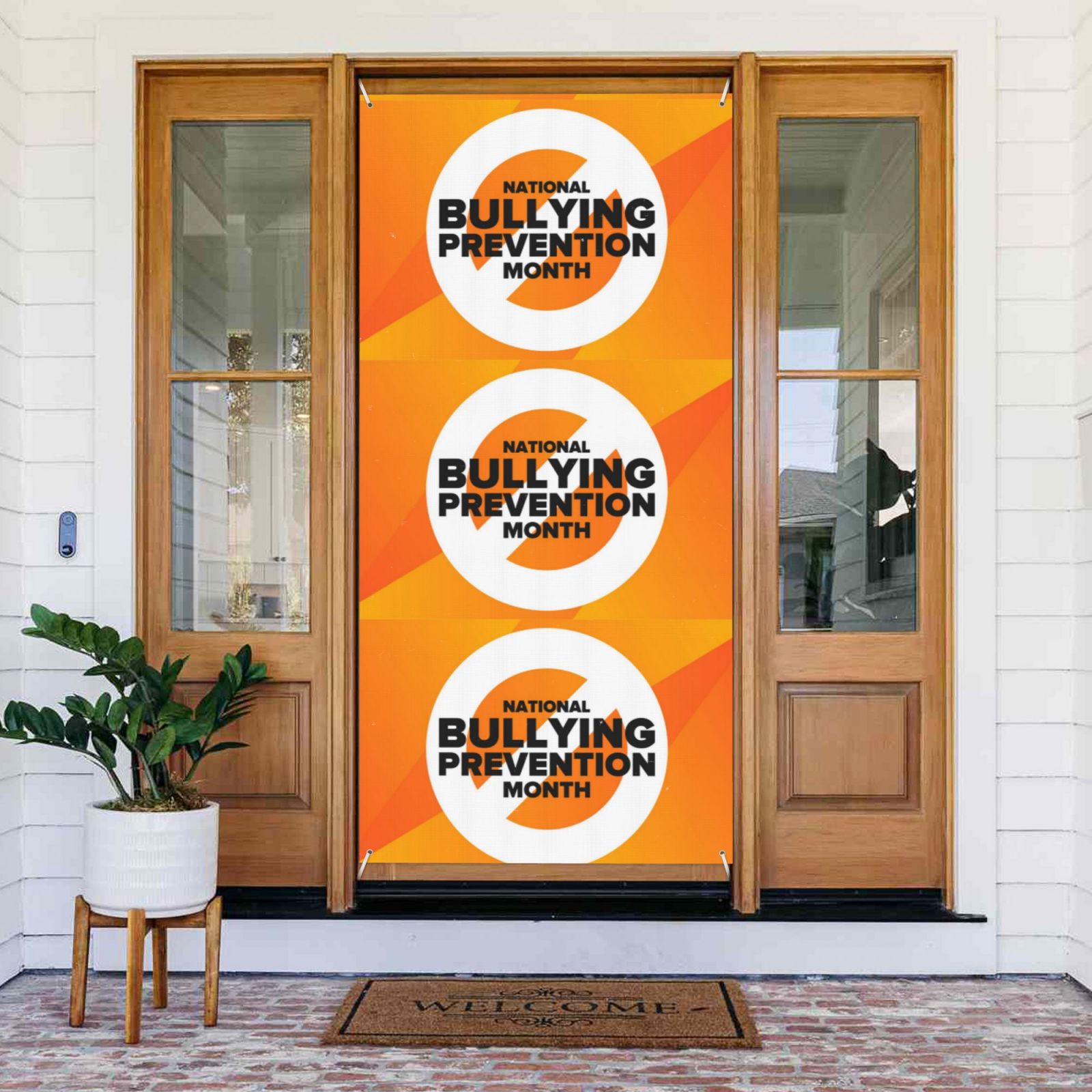 National Bullying Prevention Month 2023 Door Cover Decoration Backdrop ...