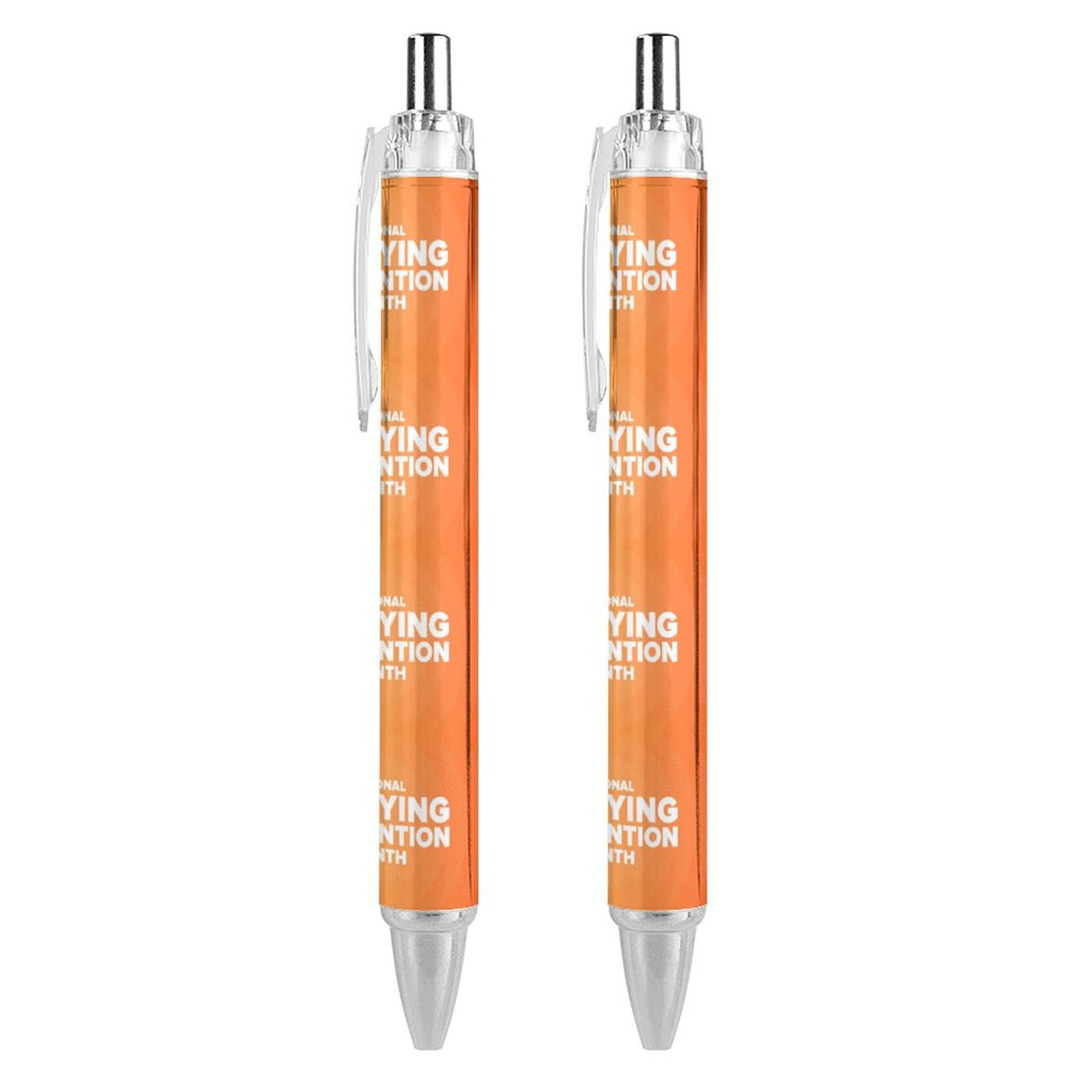 National Bullying Prevention Month Ballpoint Pen Retractable Pens Black ...