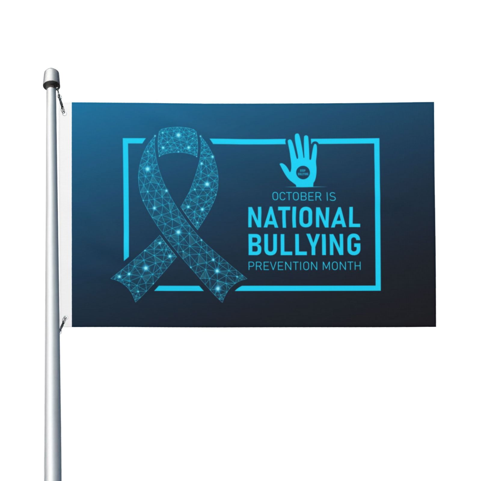 National Bullying Prevention Month Garden Flags 3x5 Ft Decoration ...