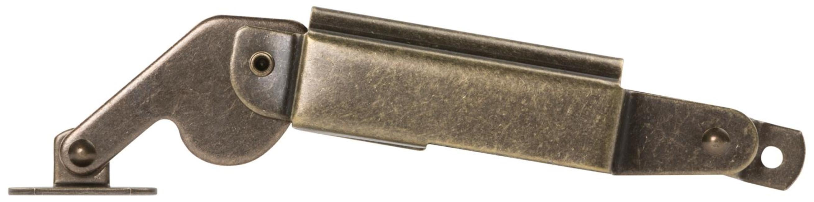 National Hardware Antique Brass Right-Handed Spring Lid Support N208 ...