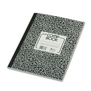 BAZIC Composition Book Black Marble College Ruled 100 Sheet Notebook, 2 ...
