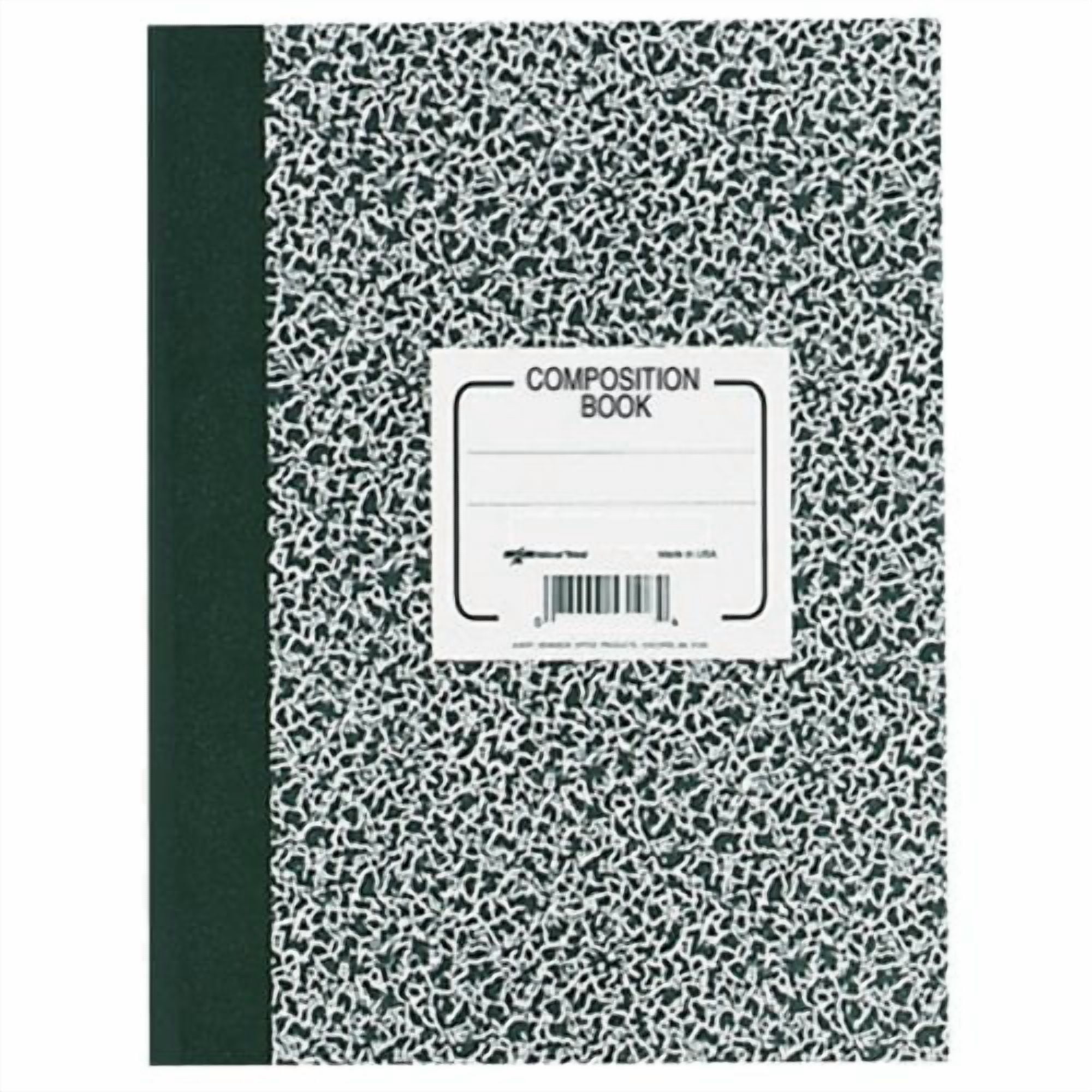 National Composition Book, College/Margin Rule, 11 x 8 3/8, White, 80 ...
