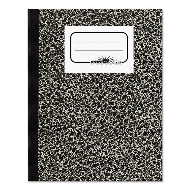 National Composition Book, Wide/Margin Rule, 10 x 7 7/8, White, 80 ...