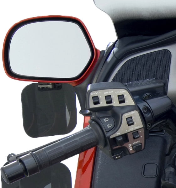 National Cycle N5108 Wing Deflector - Mirror Mount - 2-Piece Set - Dark ...