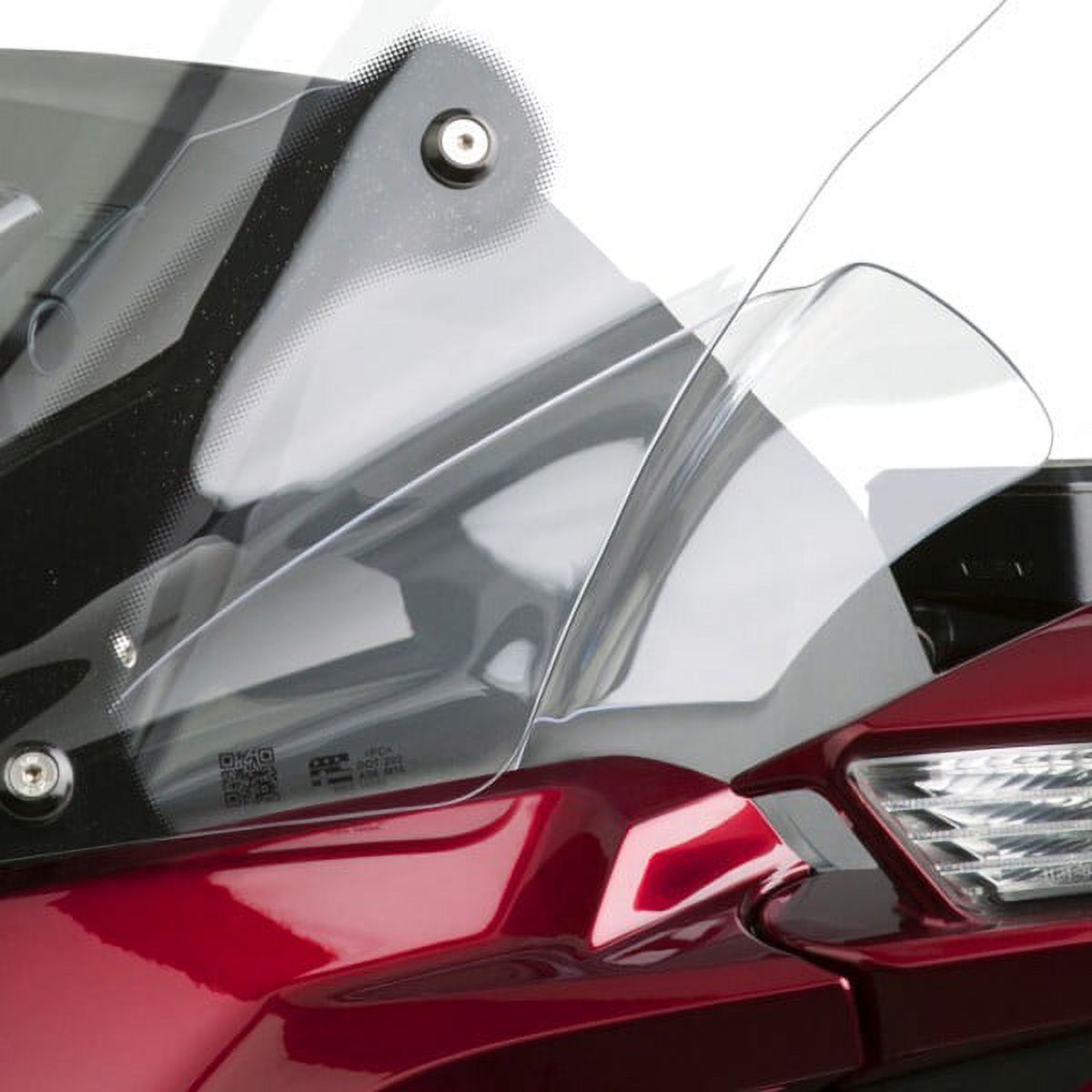 National Cycle N5150 Wing Deflector - Fairing Mount, 2 Piece Set, Clear ...