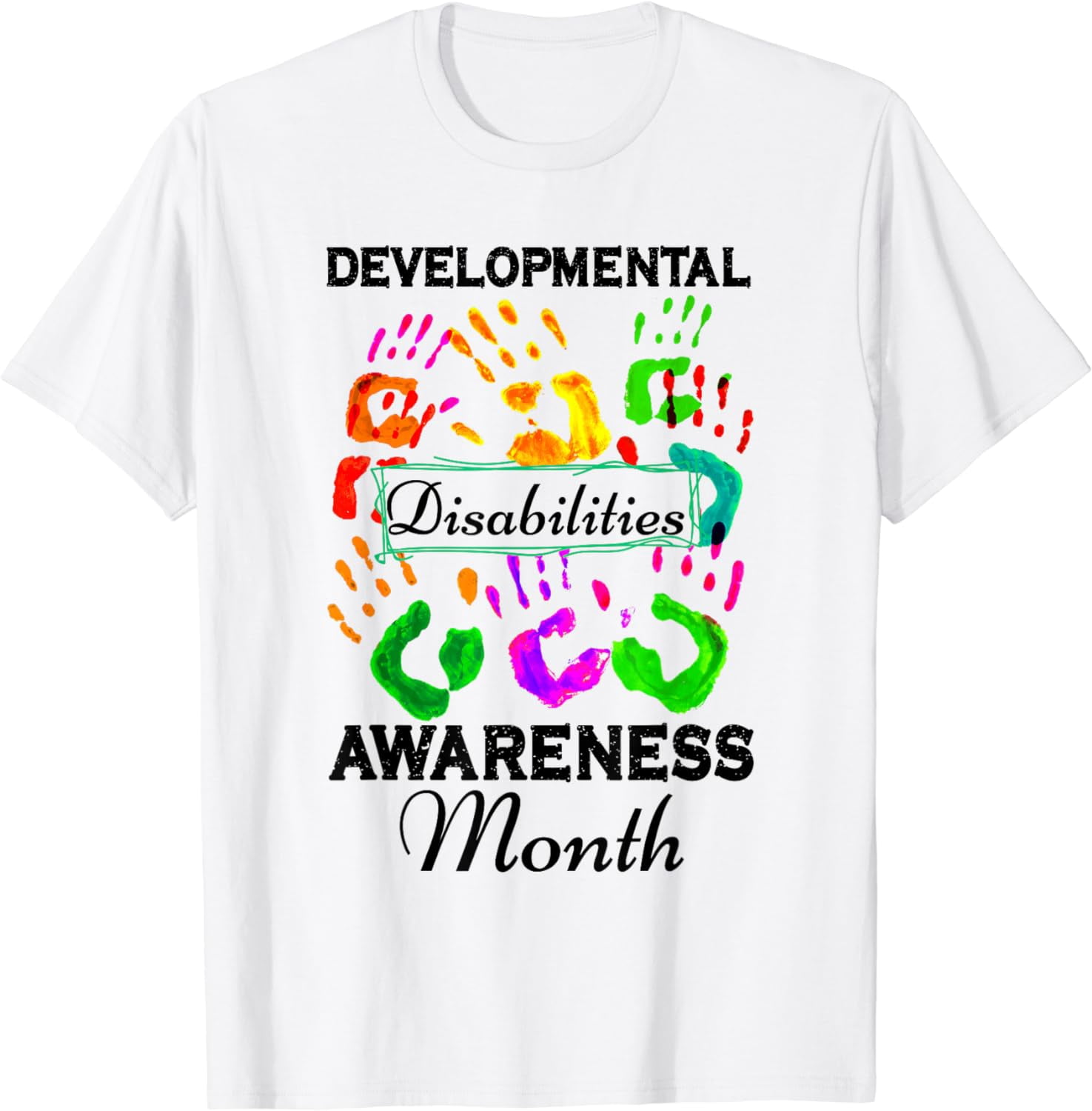 National Developmental Disabilities Awareness Month T-Shirt - Walmart.com