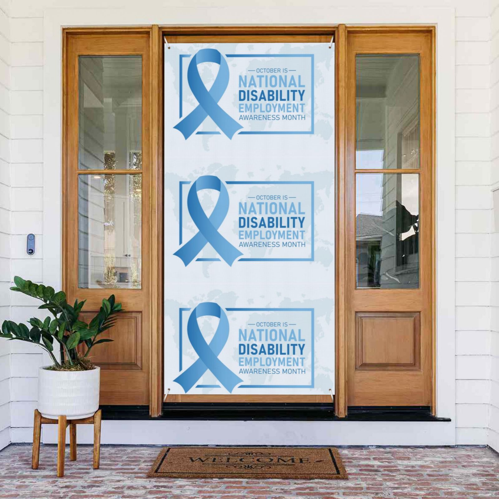 National Disability Employment Awareness Month Door Cover Decoration ...
