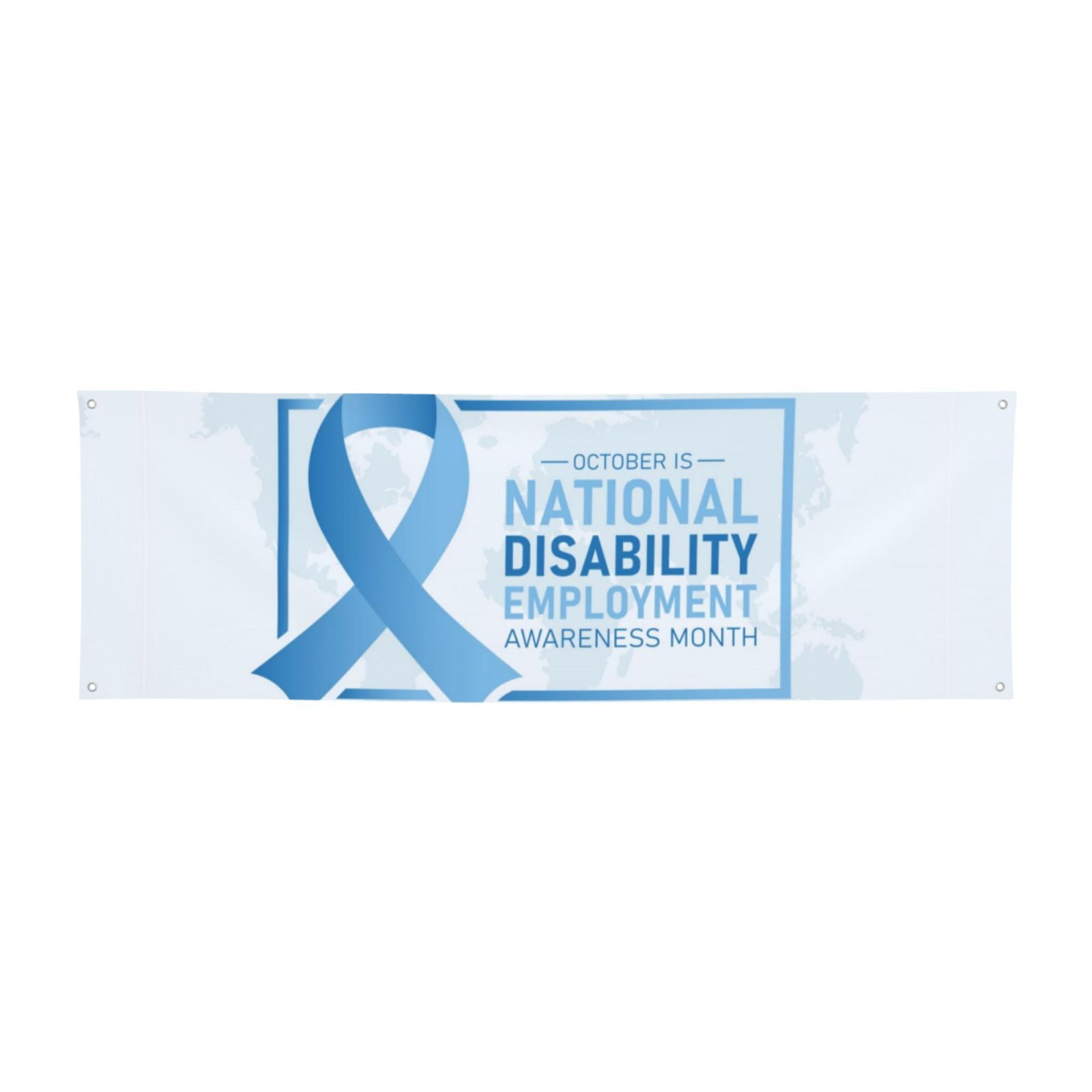 National Disability Employment Awareness Month Large Banner Party ...