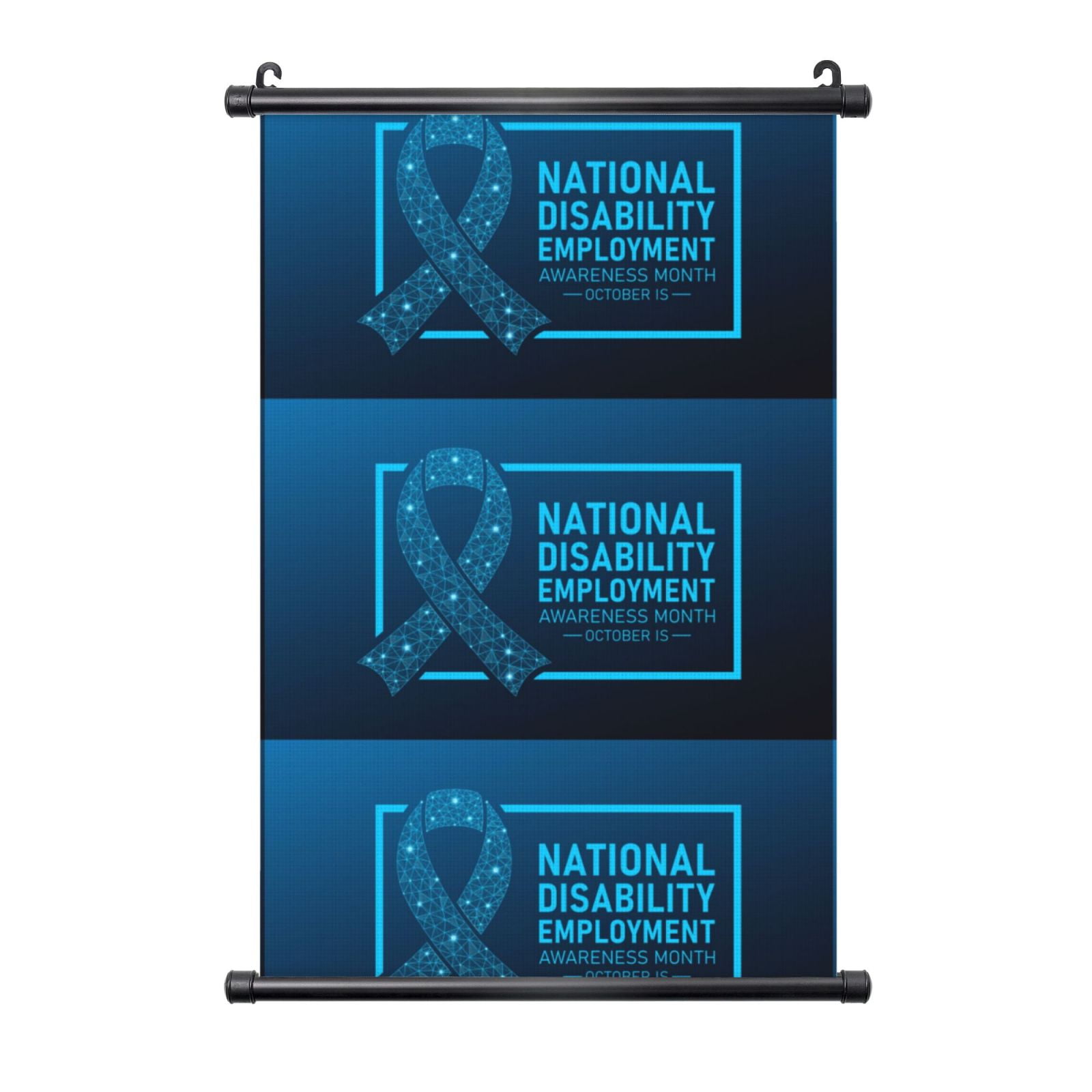 National Disability Employment Awareness Month Poster Wall Art Banner ...