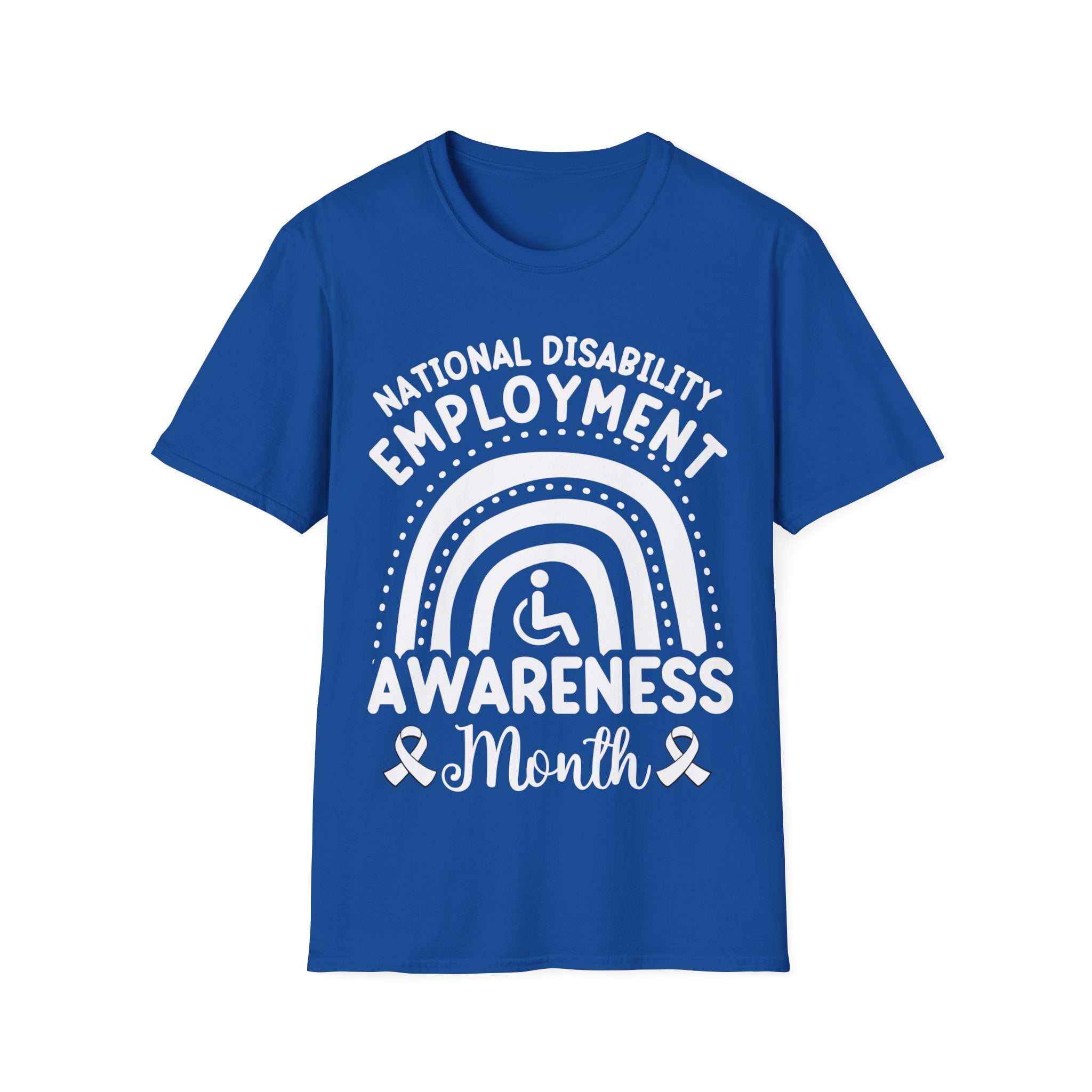 National Disability Employment Awareness Month Unisex Softstyle T-Shirt ...