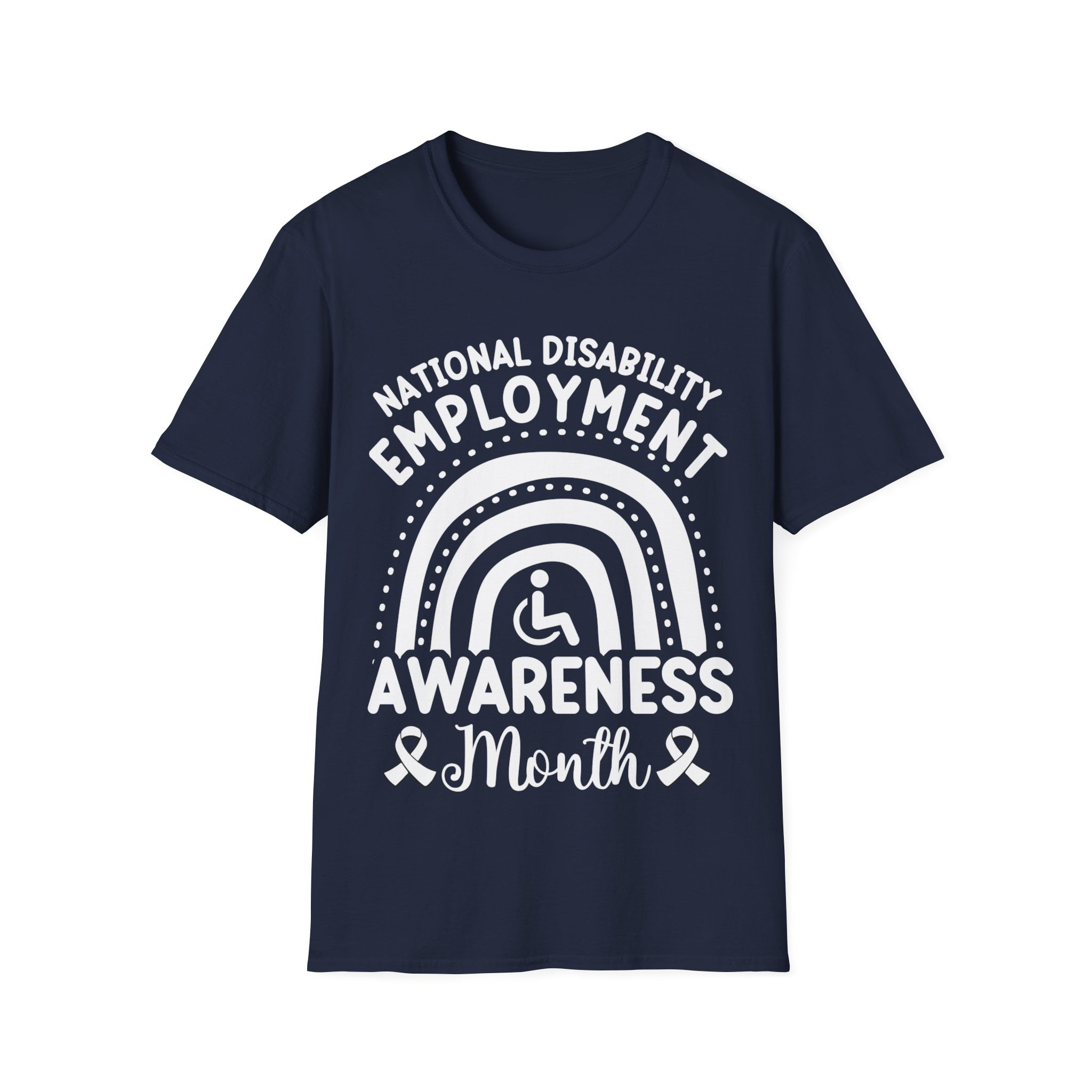 National Disability Employment Awareness Month Unisex Softstyle T-Shirt ...