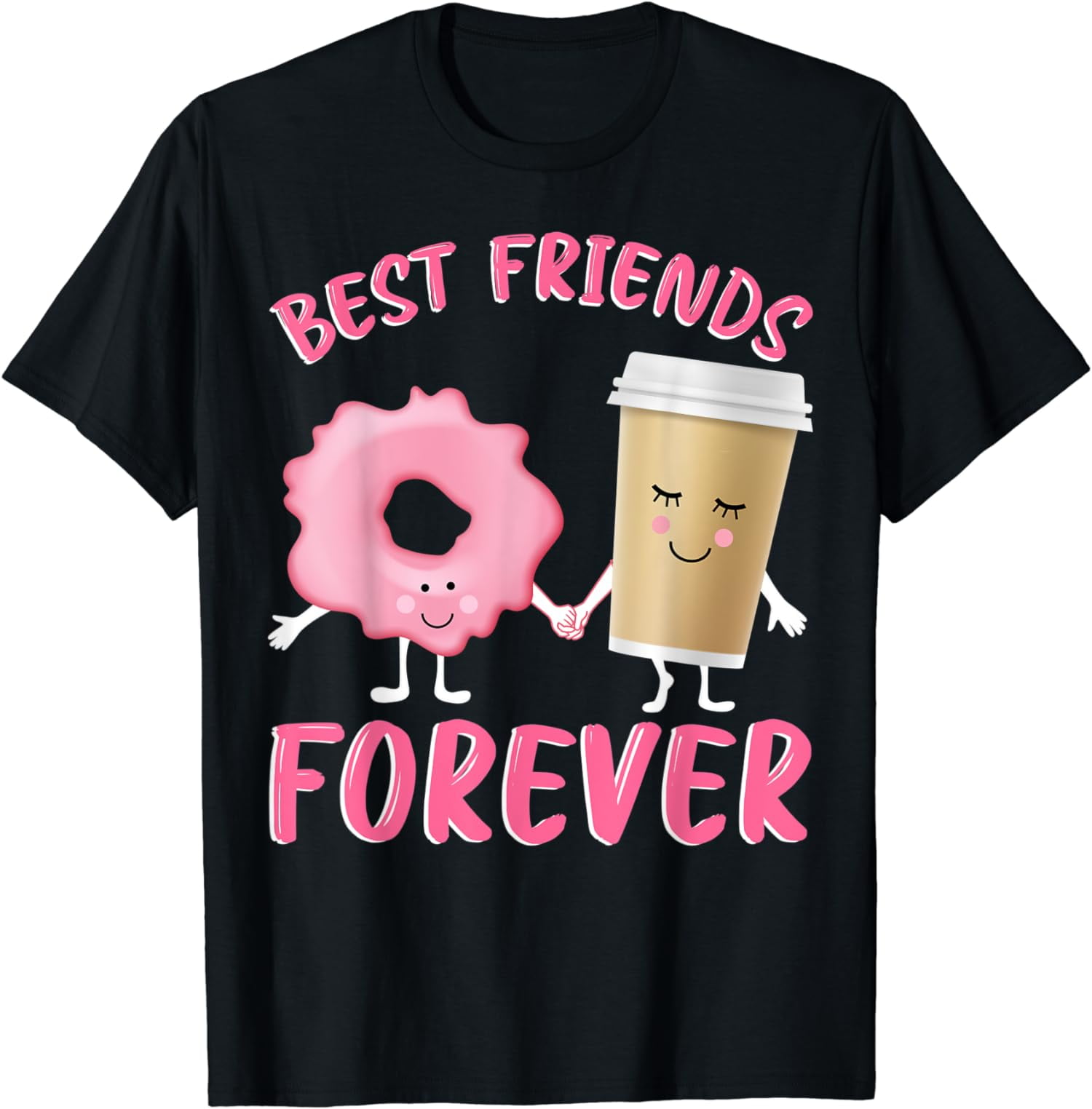 National Donut Day - Best Friends Forever T-Shirt - Walmart.com