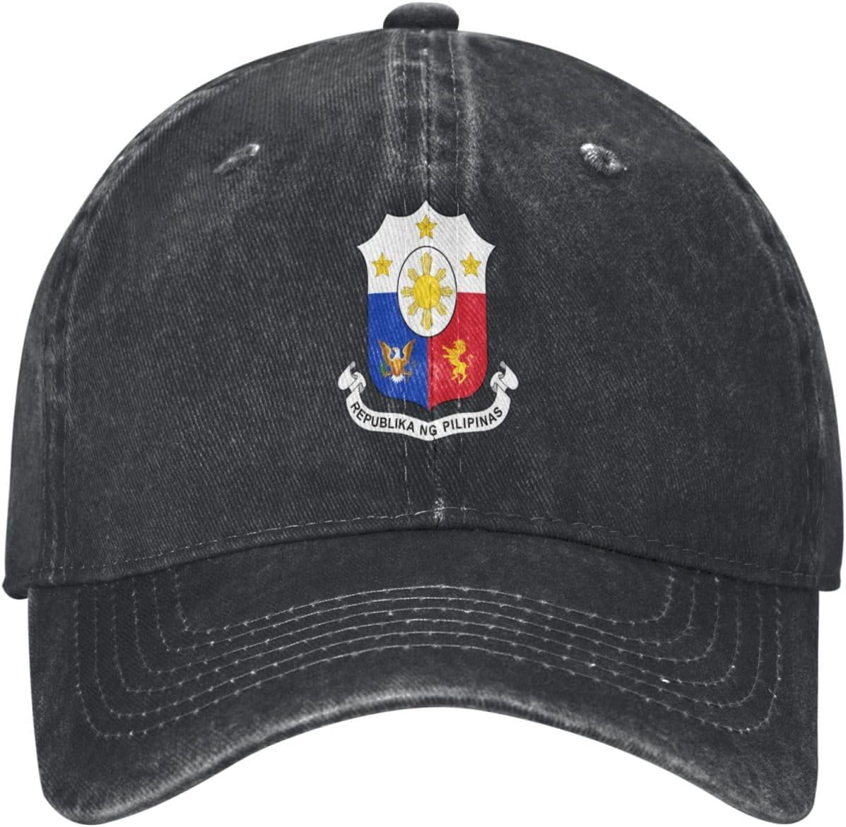 National Emblem of Philippines Baseball Cap Classic Adjustable Plain ...