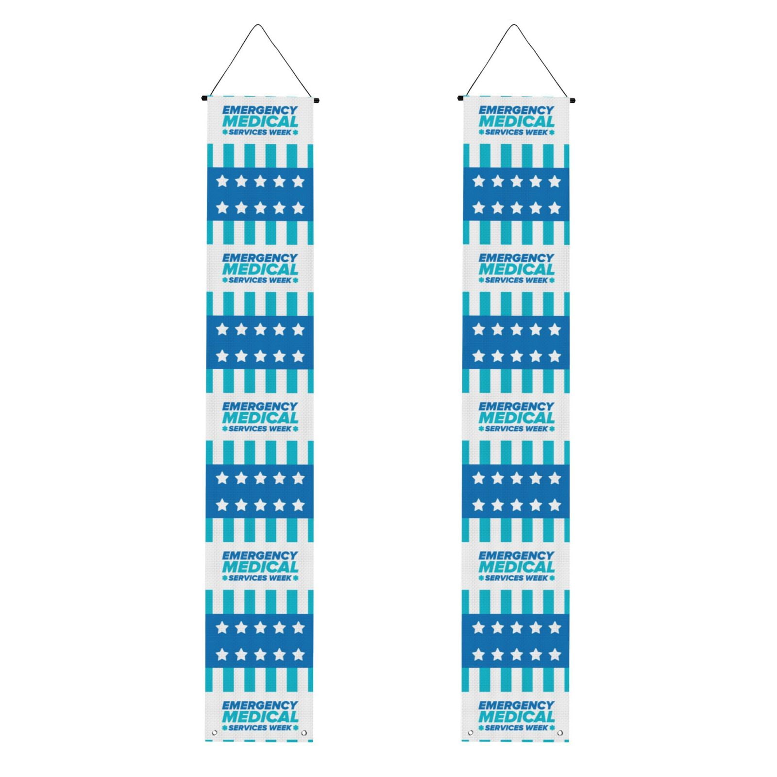 National Ems Week 2023 Door Banner Decor Porch Banner Party Hanging ...