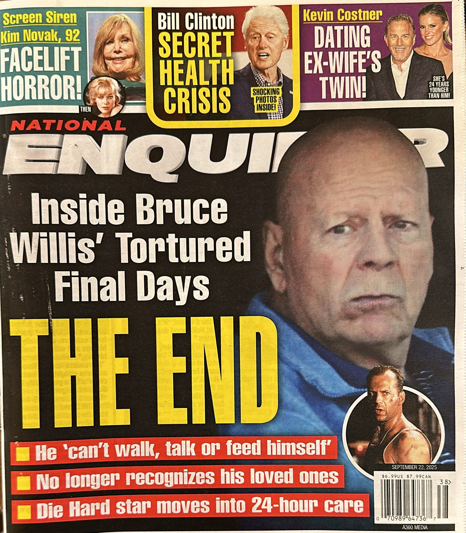 National Enquirer Magazine September 22, 2025 - Walmart.com