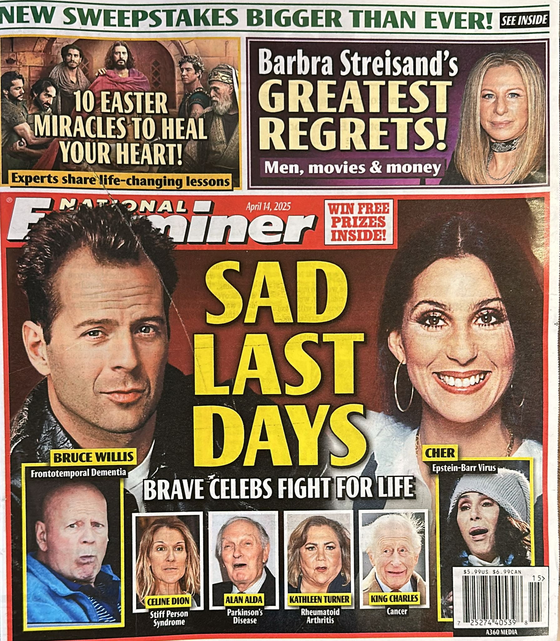 National Examiner Magazine April 14,2025 - Walmart.com