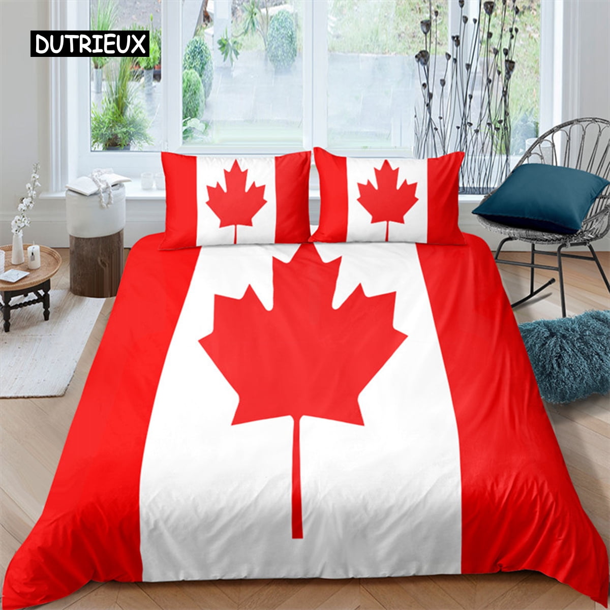 National Flag Duvet Cover Set King Size Creative American Flag Bedding ...